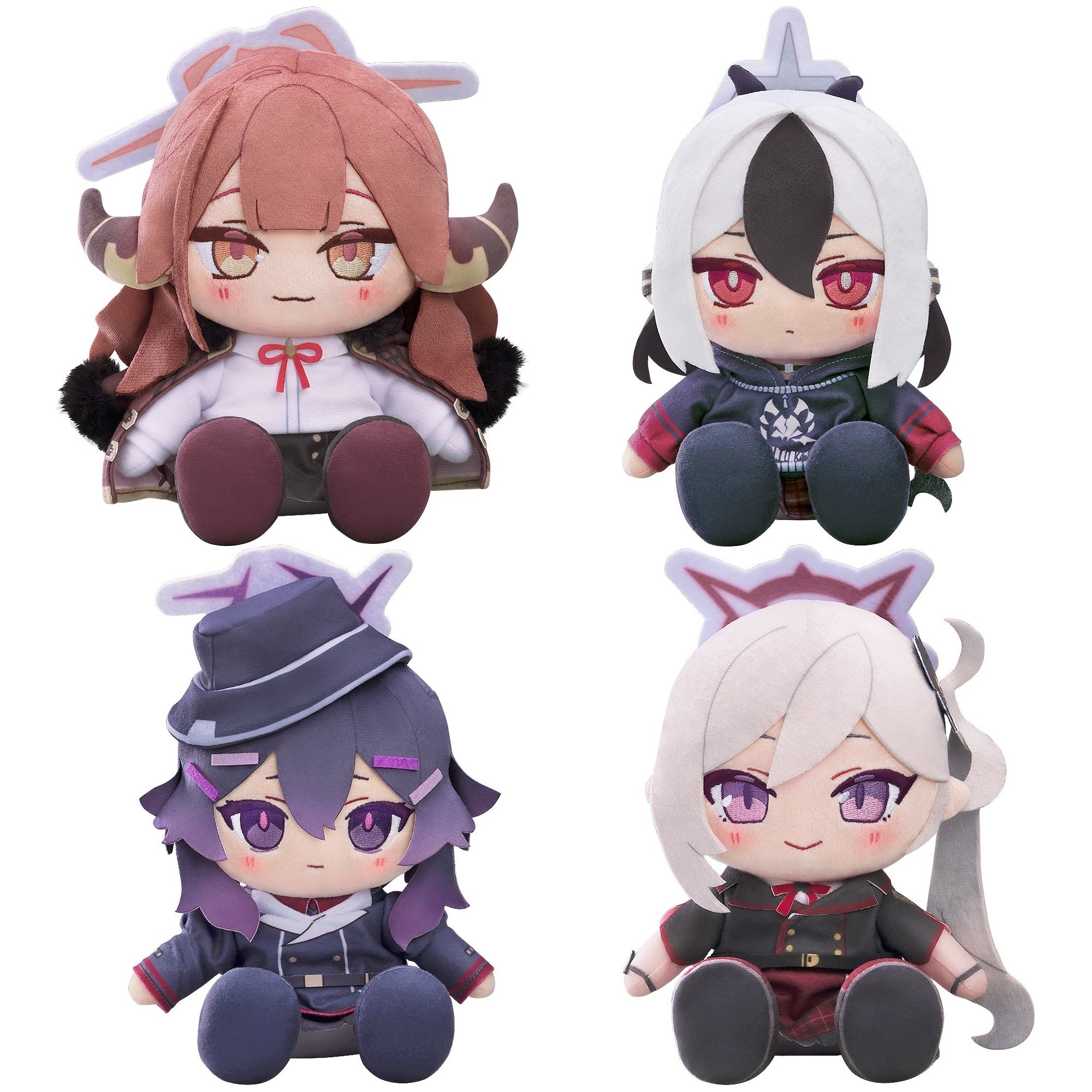 Blue Archive Chocopuni Plushie Aru/Kayoko/Haruka/Mutsuki - Tokyo Otaku ...