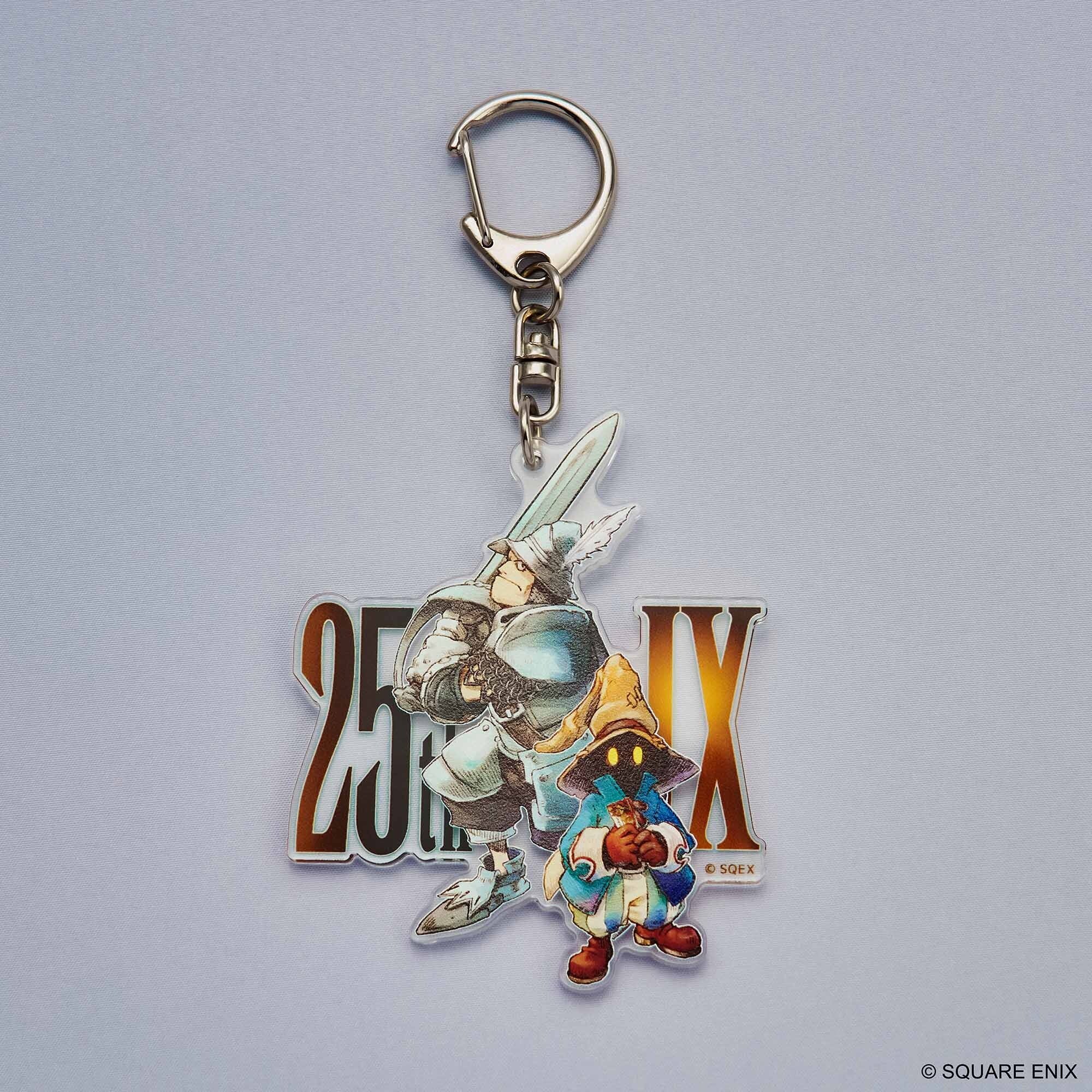 Final Fantasy IX 25th Anniversary Acrylic Keychain Vivi & Steiner ...