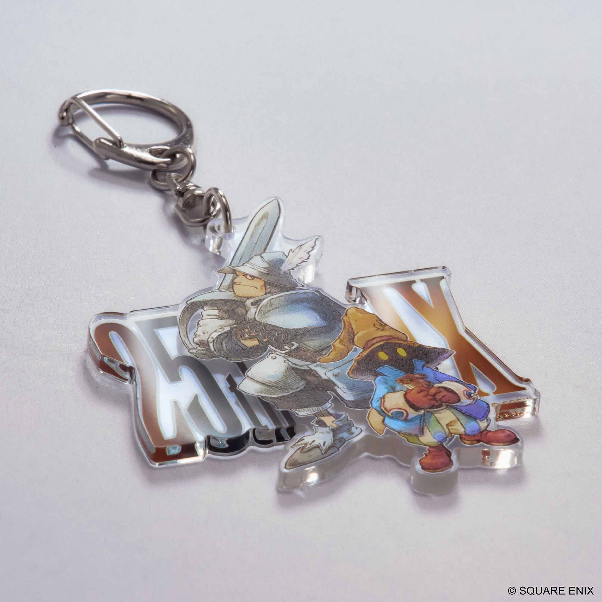 Final Fantasy IX 25th Anniversary Acrylic Keychain Vivi & Steiner ...