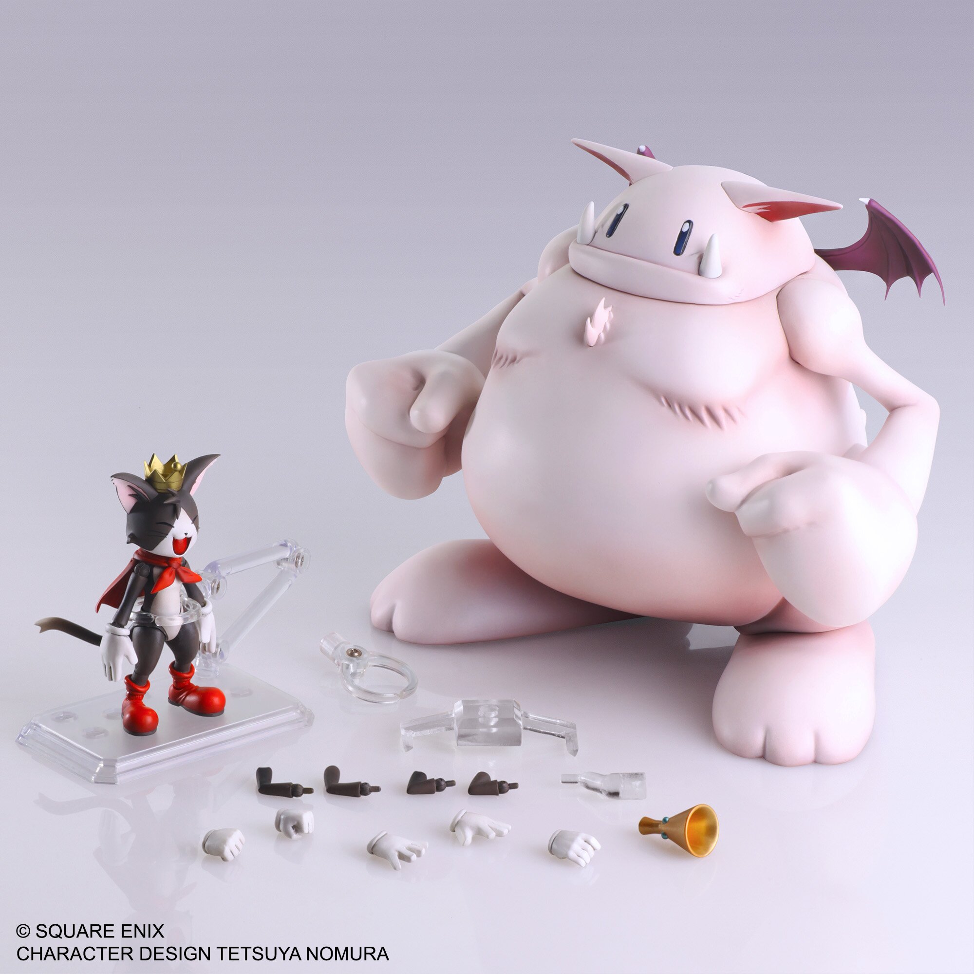 Bring Arts Final Fantasy VII Cait Sith & Fat Moogle: SQUARE ENIX ...