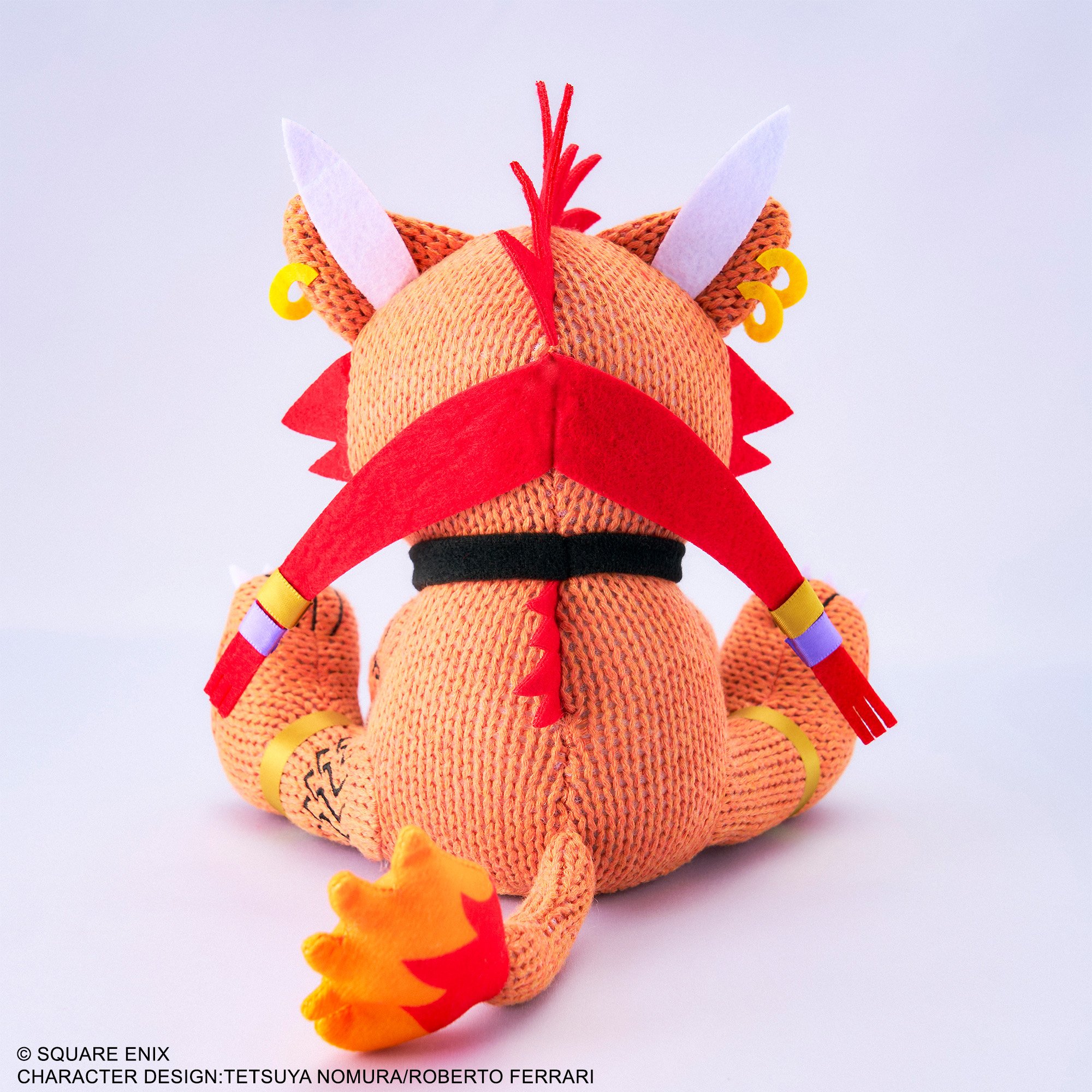 Final Fantasy VII Remake Red XIII Knitted Plushie (Re-run): SQUARE ENIX ...