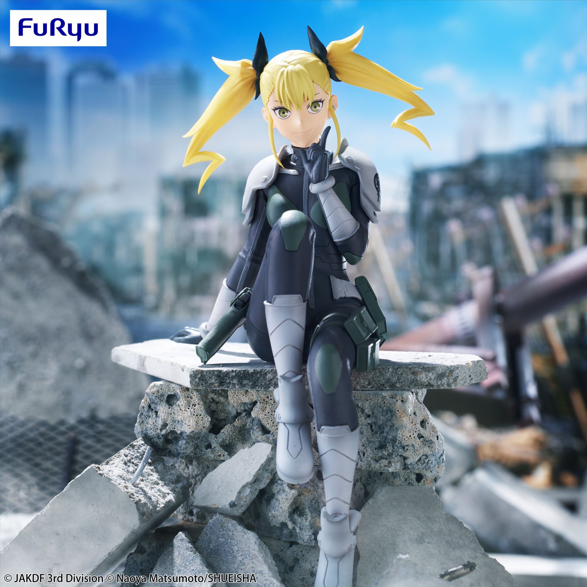 Kaiju No. 8 Kikoru Shinomiya Noodle Stopper Figure: Furyu - Tokyo Otaku ...