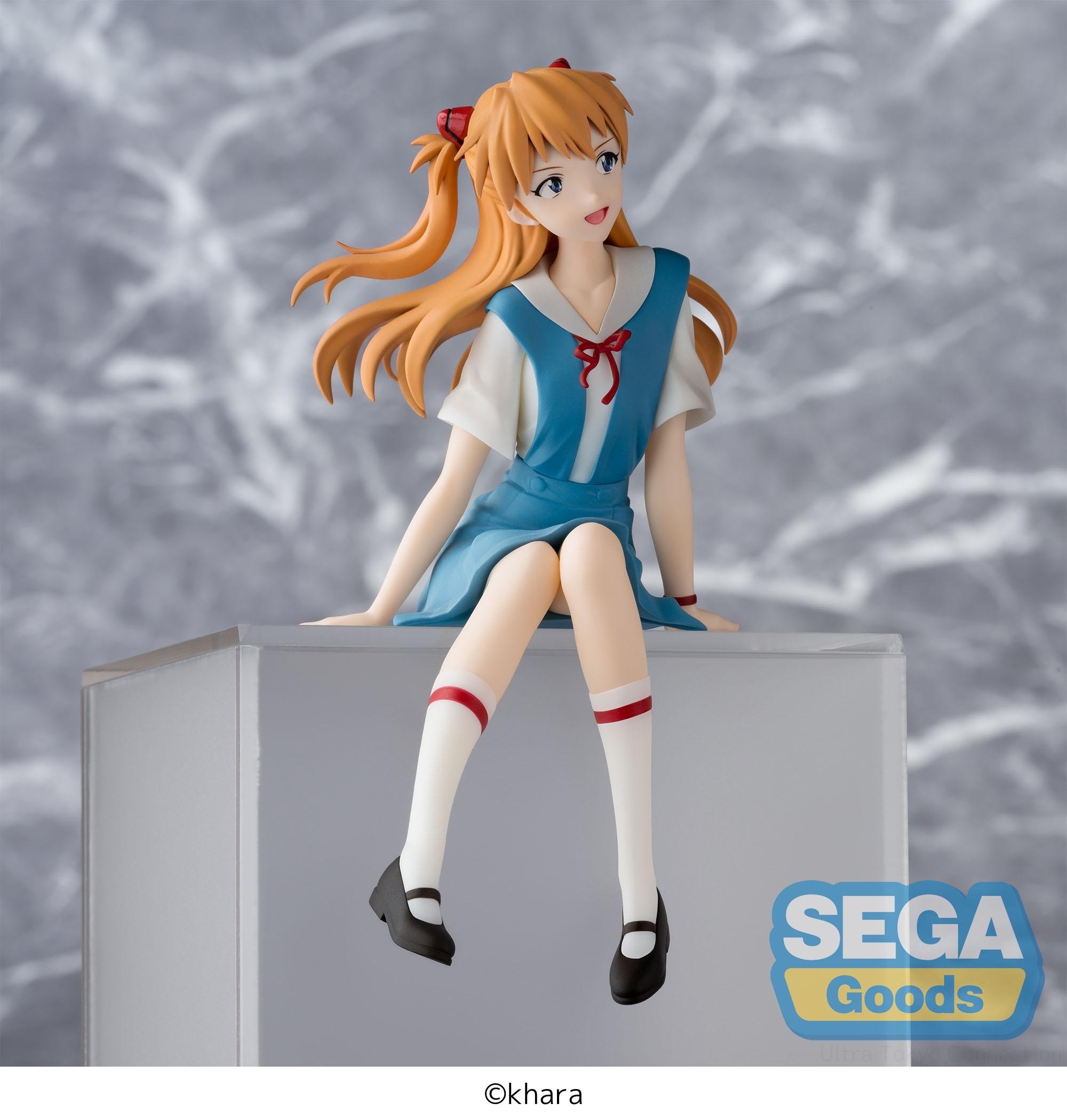 Rebuild of Evangelion Asuka Shikinami Langley Premium Perching Figure ...