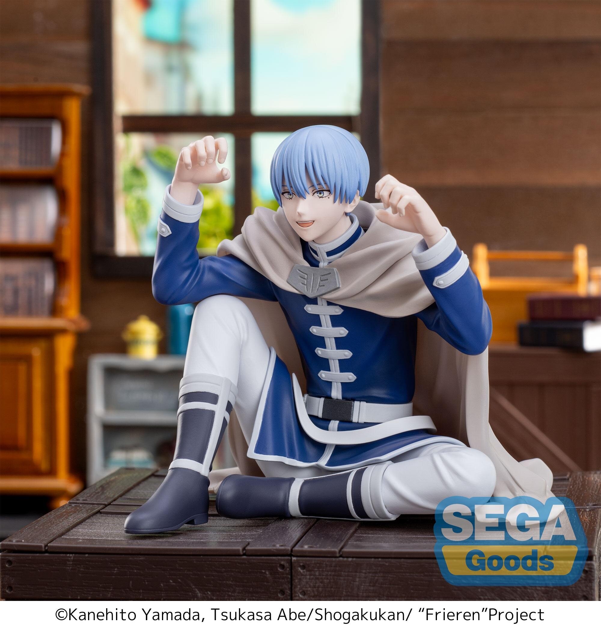 Frieren: Beyond Journey's End Himmel Premium Perching Figure: Sega ...