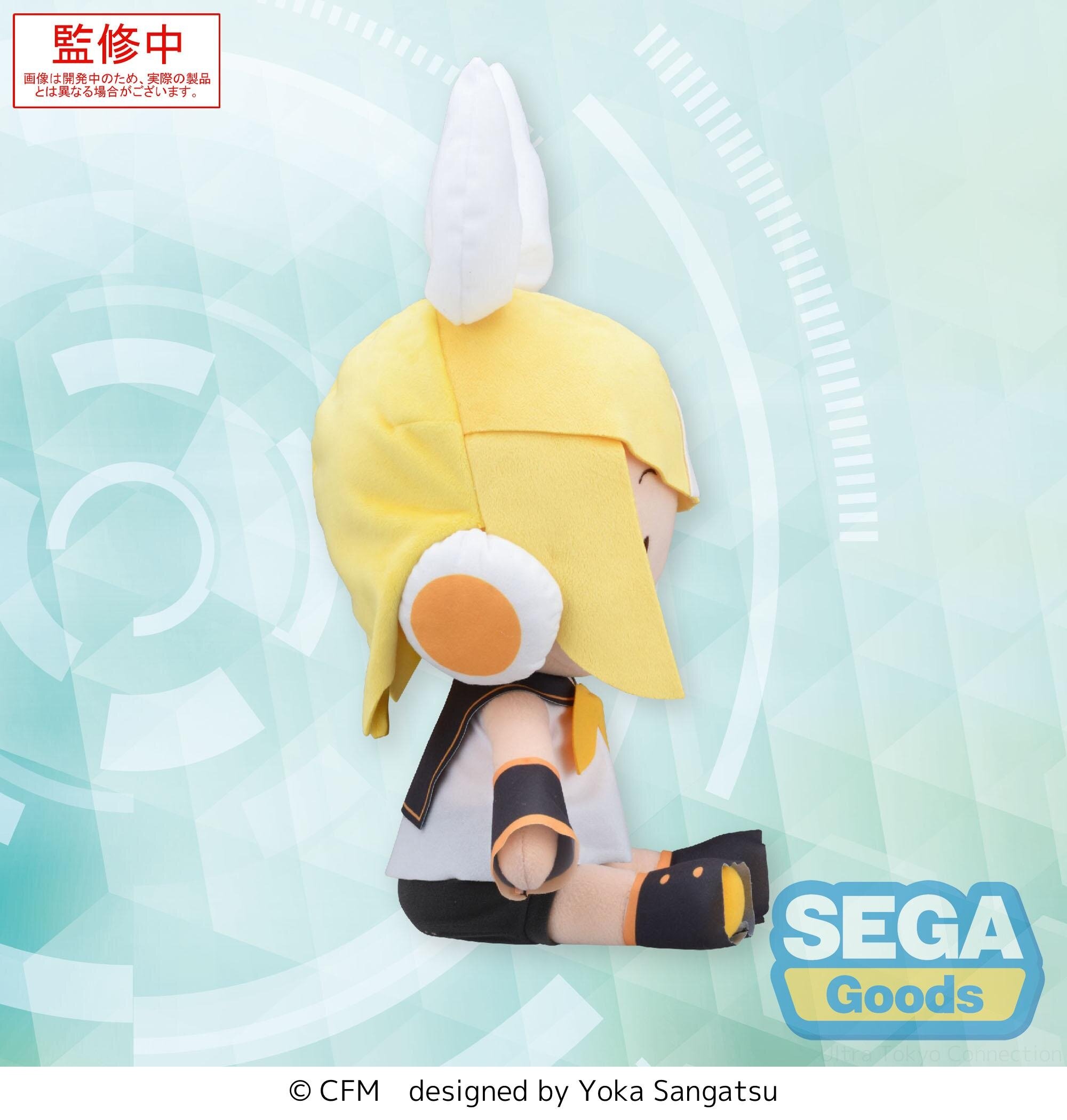 Kagamine Rin Fuwapuchi Mega Jumbo Plushie: Sega - Tokyo Otaku Mode (TOM)