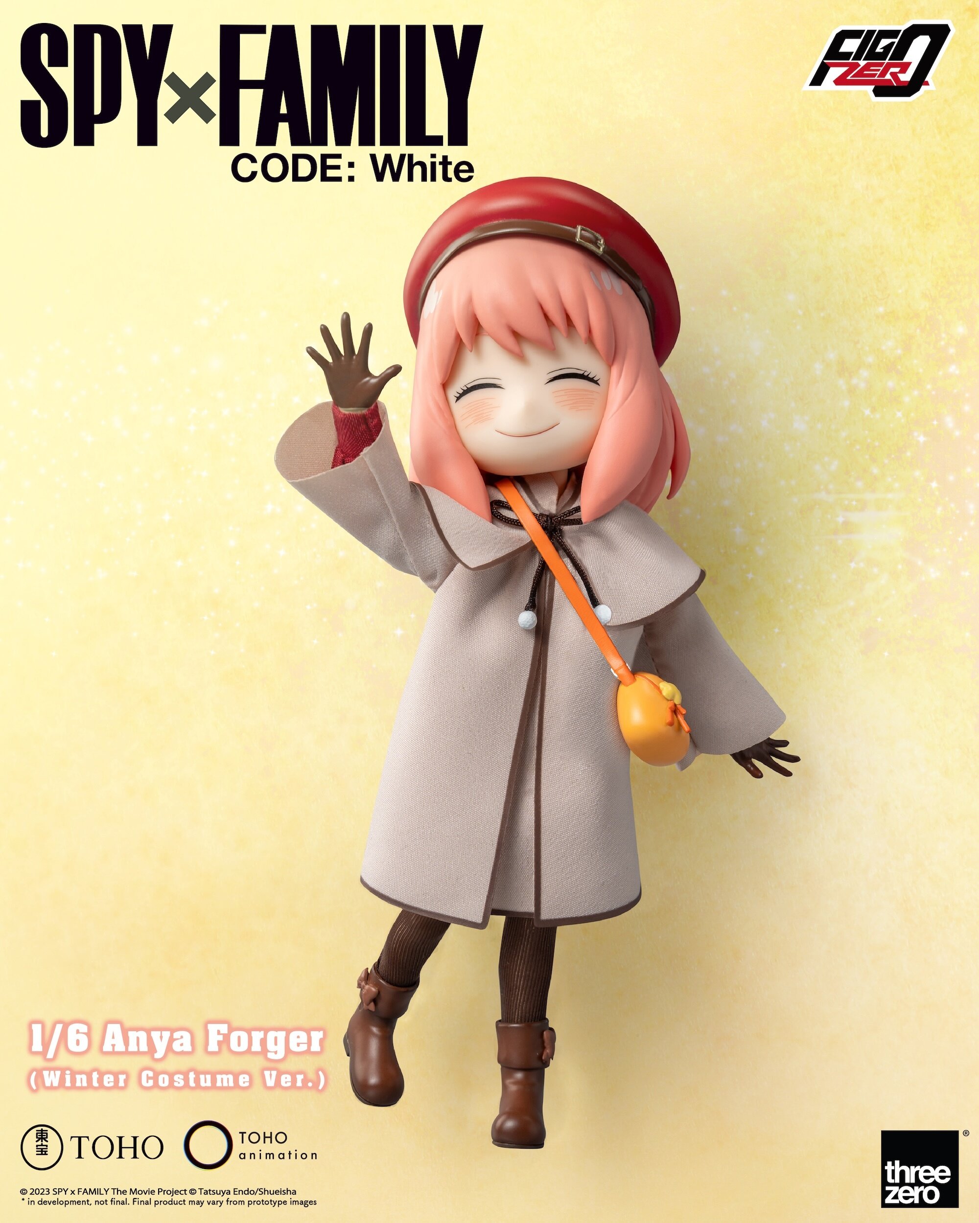 FigZero Spy x Family Code: White Anya Forger: Winter Costume Ver. 1/6 Scale Figure - Tokyo Otaku ...