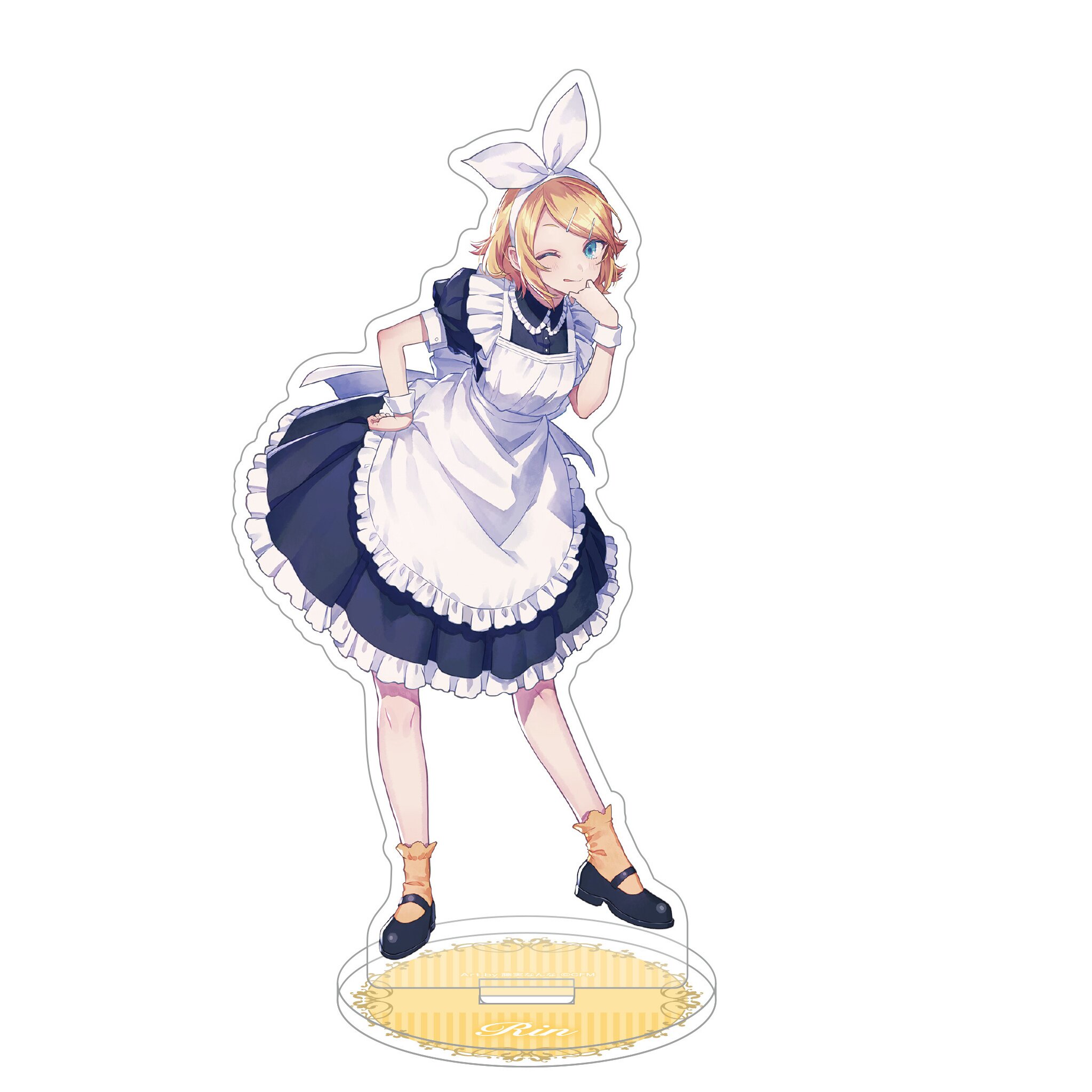 Hatsune Miku Series Acrylic Stand Kagamine Rin: Maid & Butler Ver. 81% ...