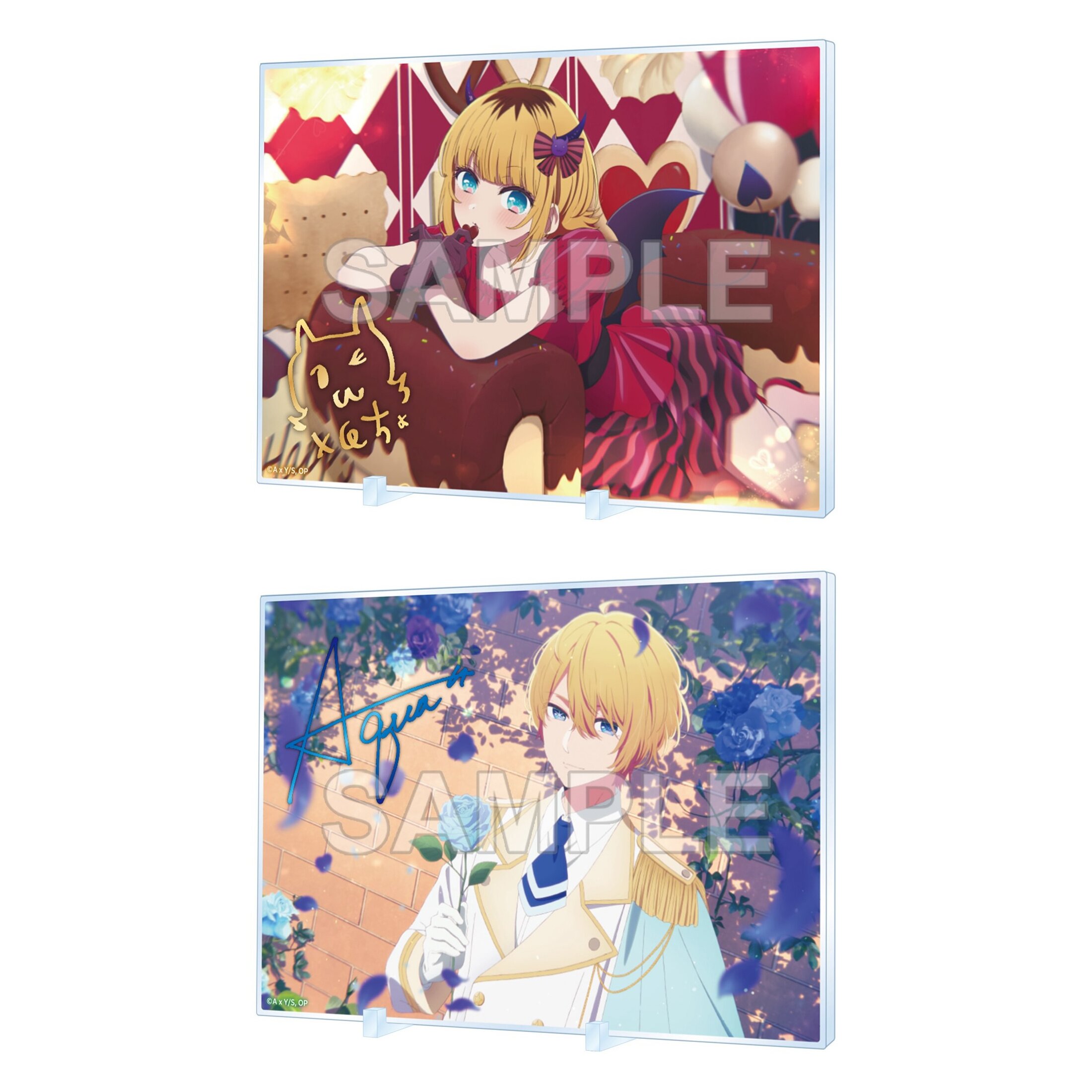 Oshi no Ko Acrylic Panel w/ Foil-stamped Signature: KADOKAWA - Tokyo ...