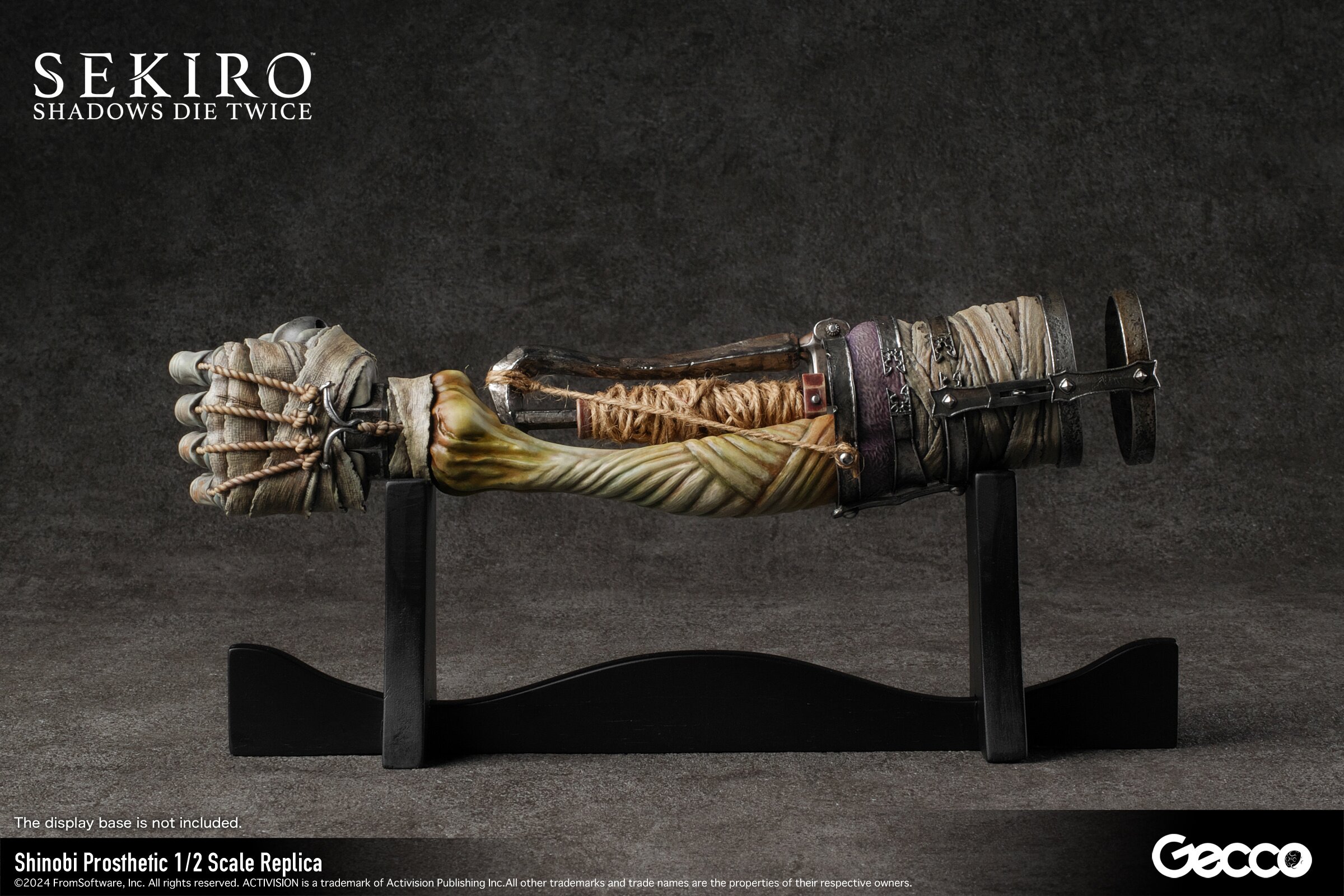 Sekiro: Shadows Die Twice Shinobi Prosthetic 1/2 Scale Replica Figure ...
