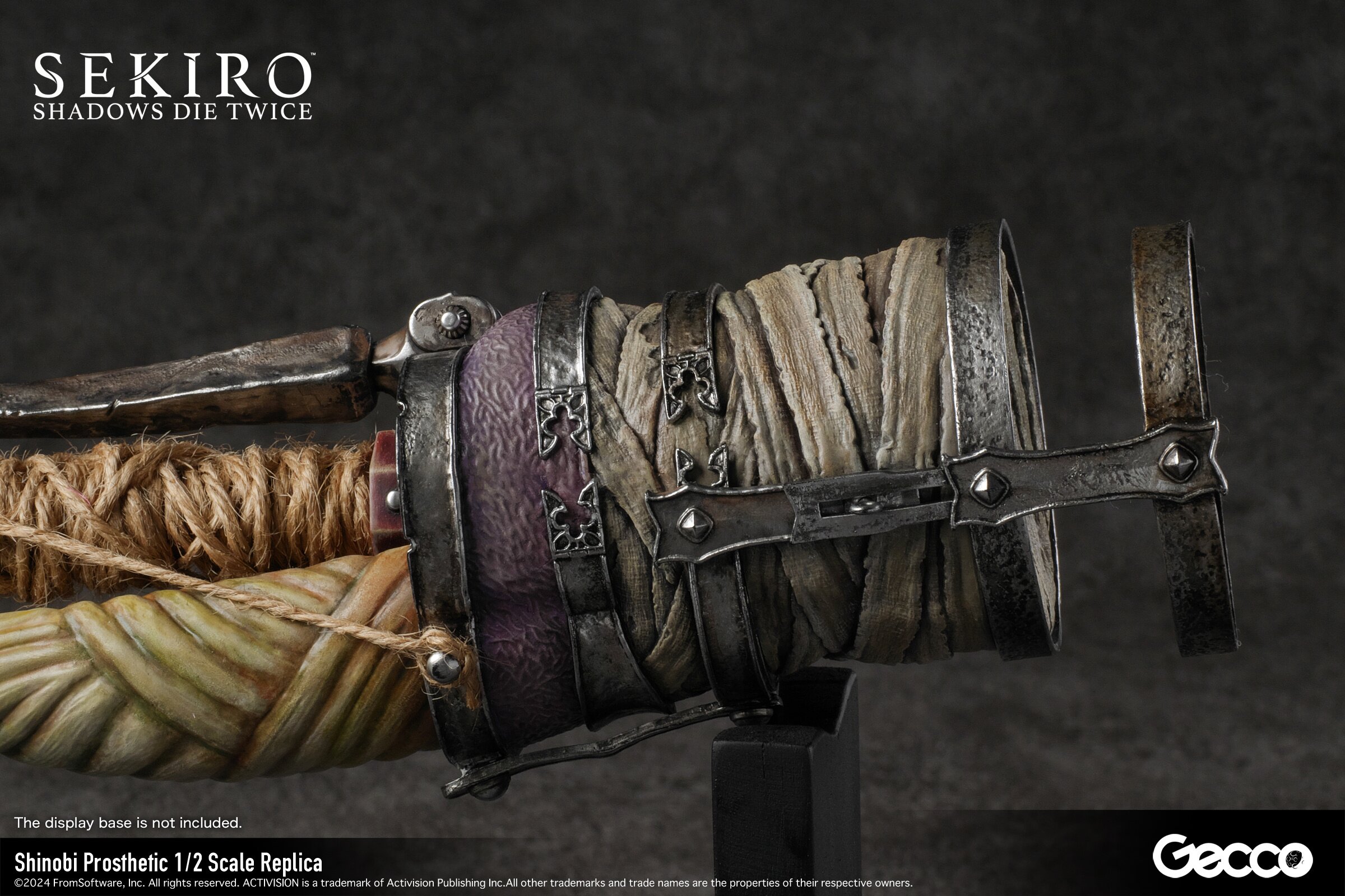 Sekiro: Shadows Die Twice Shinobi Prosthetic 1/2 Scale Replica Figure ...