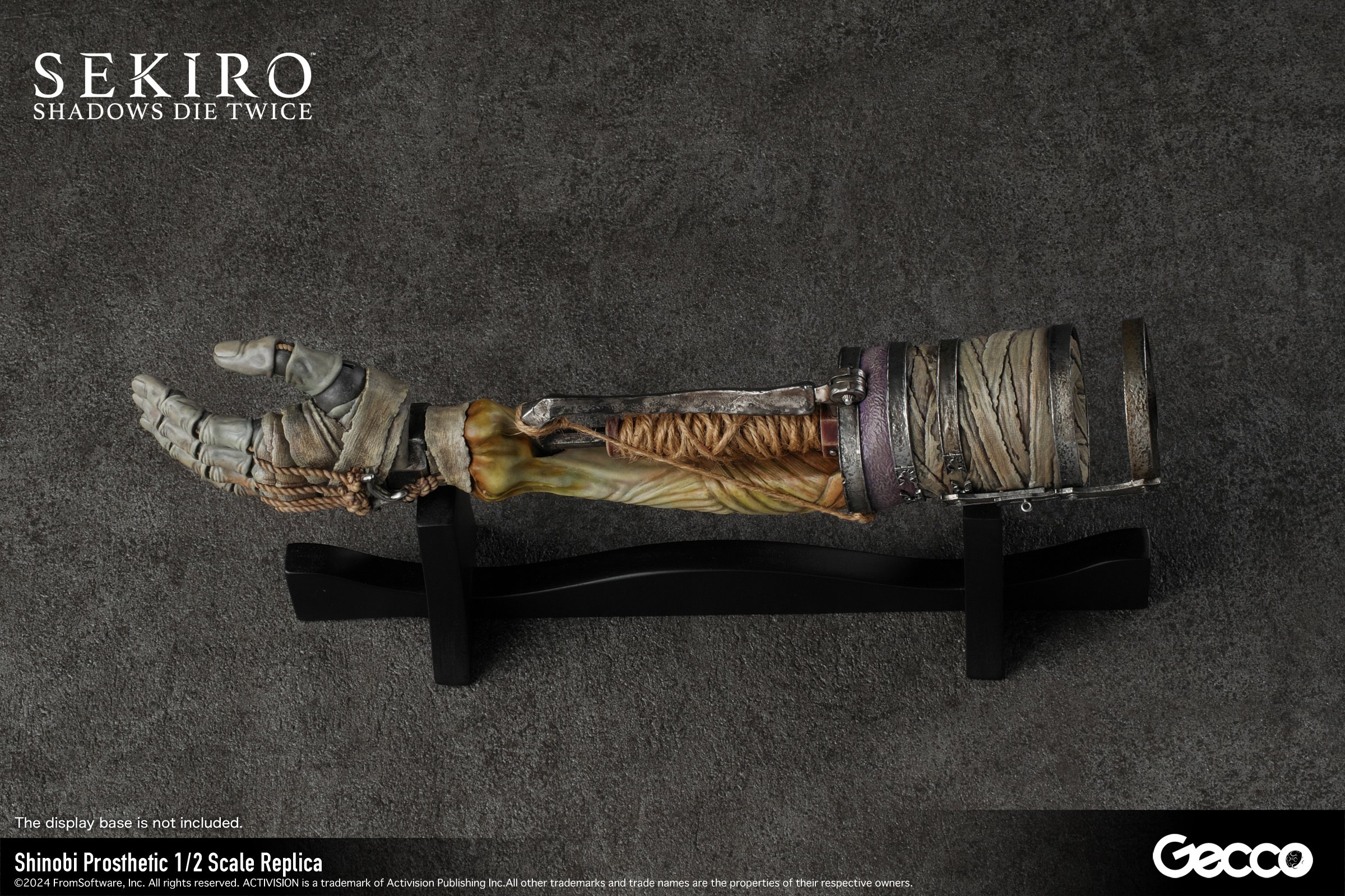 Sekiro: Shadows Die Twice Shinobi Prosthetic 1/2 Scale Replica Figure ...