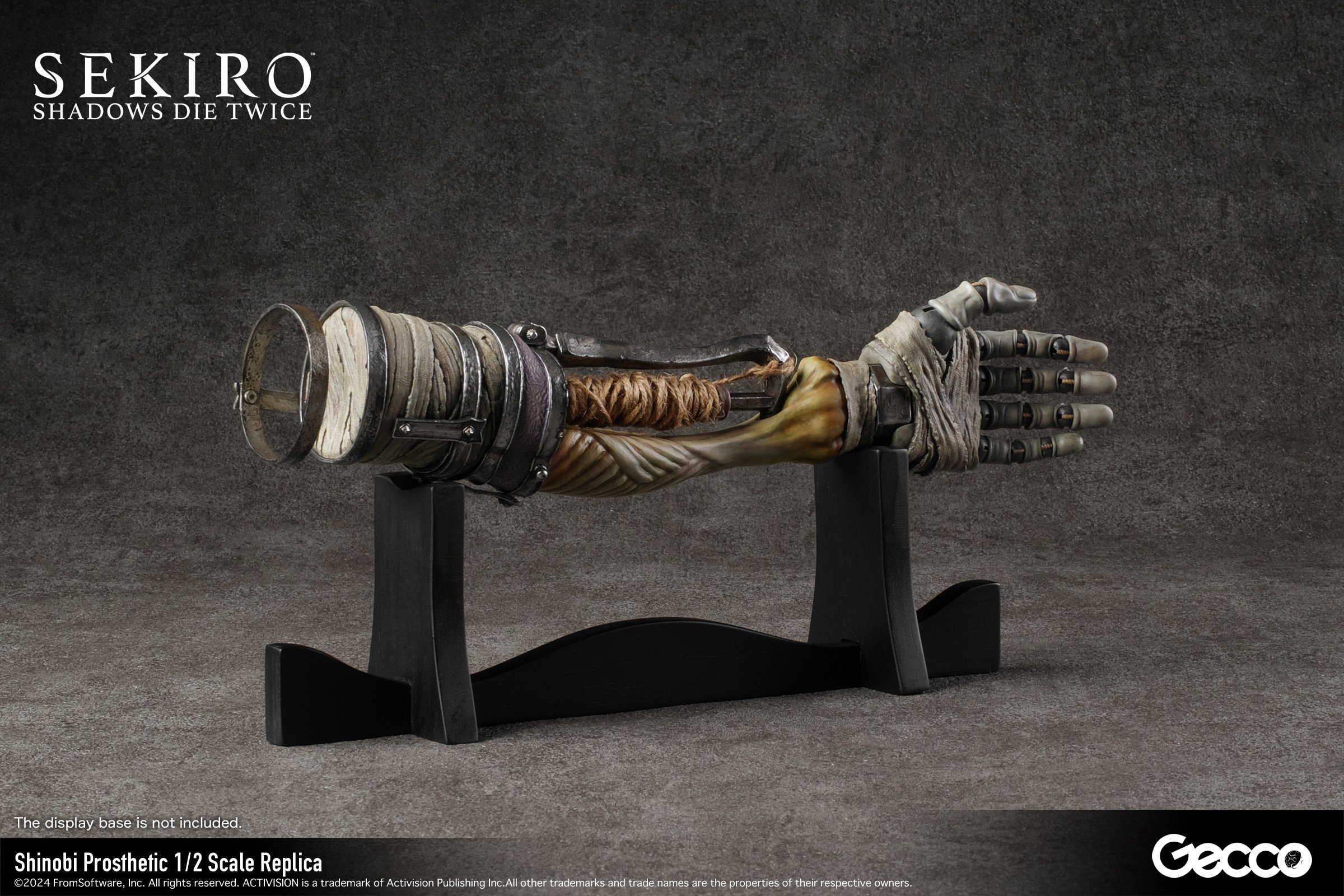 Sekiro: Shadows Die Twice Shinobi Prosthetic 1/2 Scale Replica Figure ...