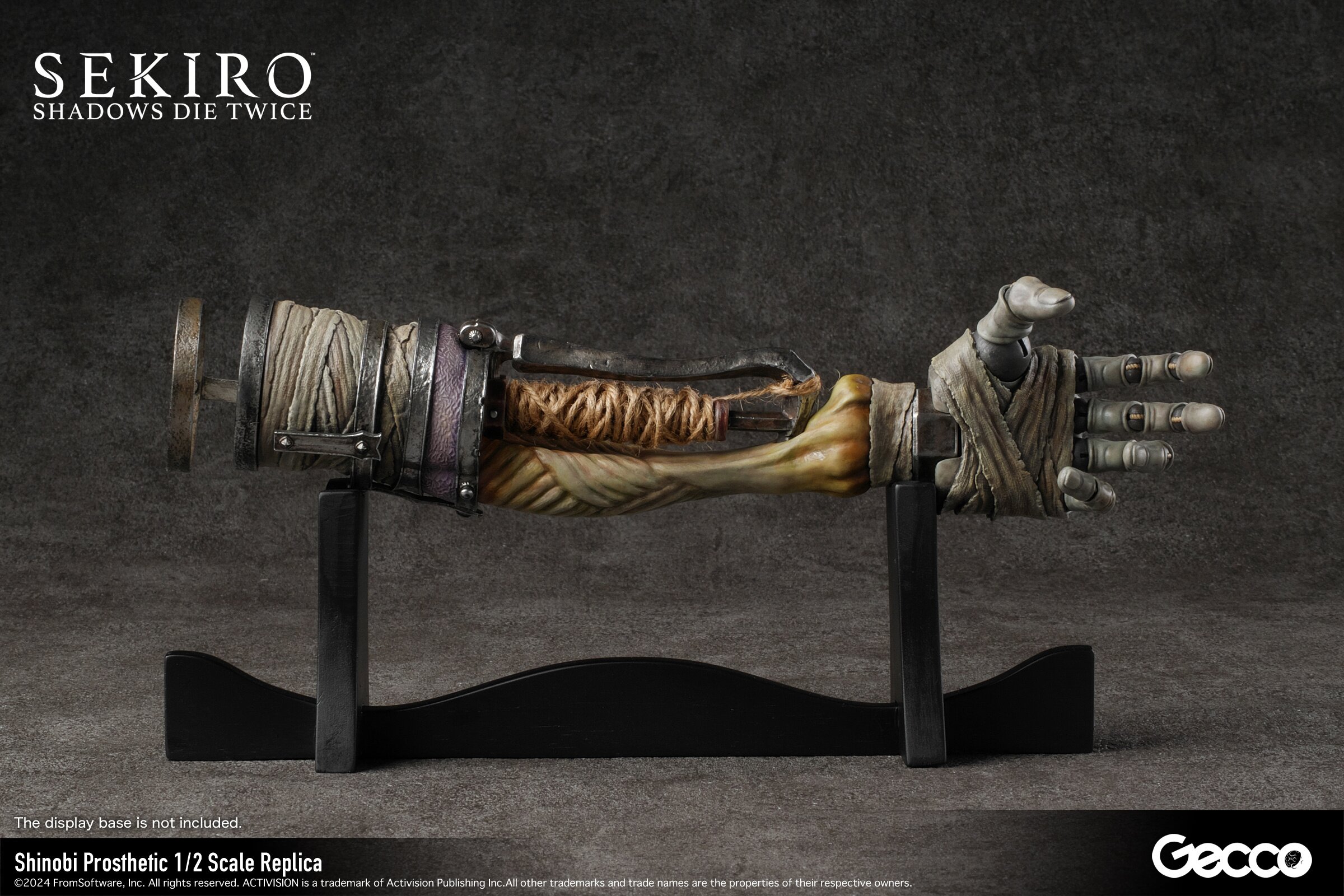 Sekiro: Shadows Die Twice Shinobi Prosthetic 1/2 Scale Replica Figure ...