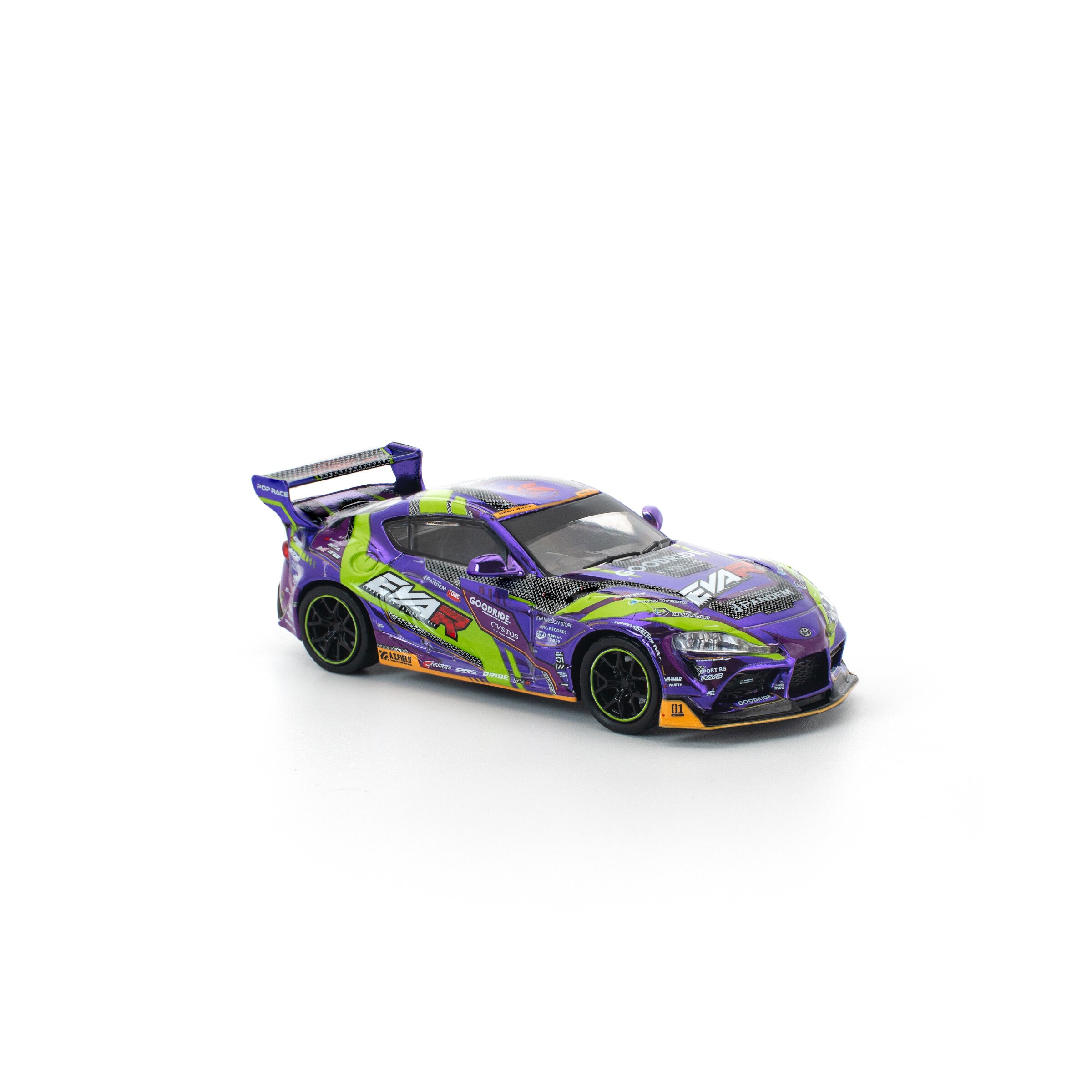 1/64 Evangelion Racing Eva RT Test Type-01 Goodride Pandem GR Supra ...