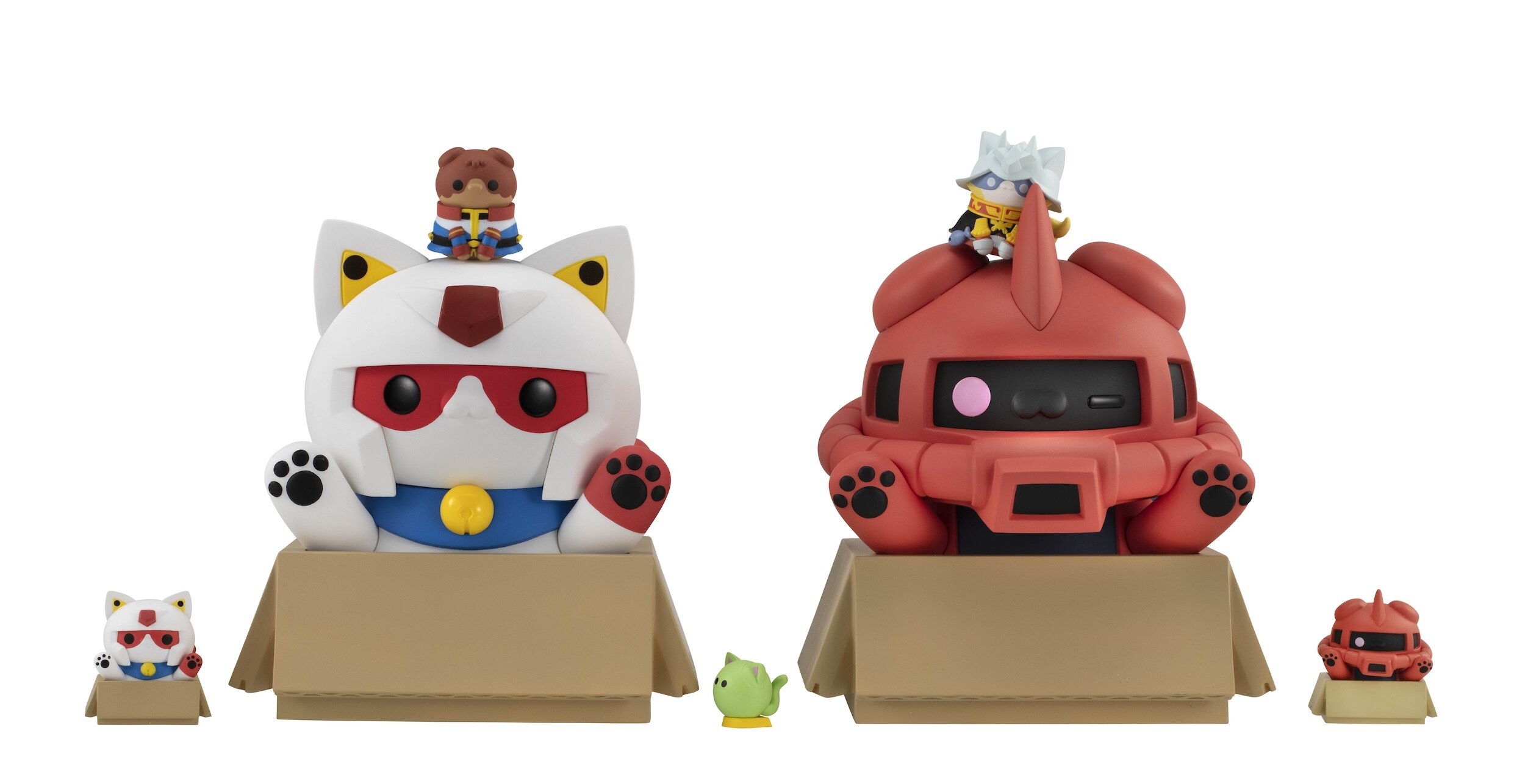 Mega Cat Project The Big Series Mobile Suit Gundam Nyandam Char's Zaku ...