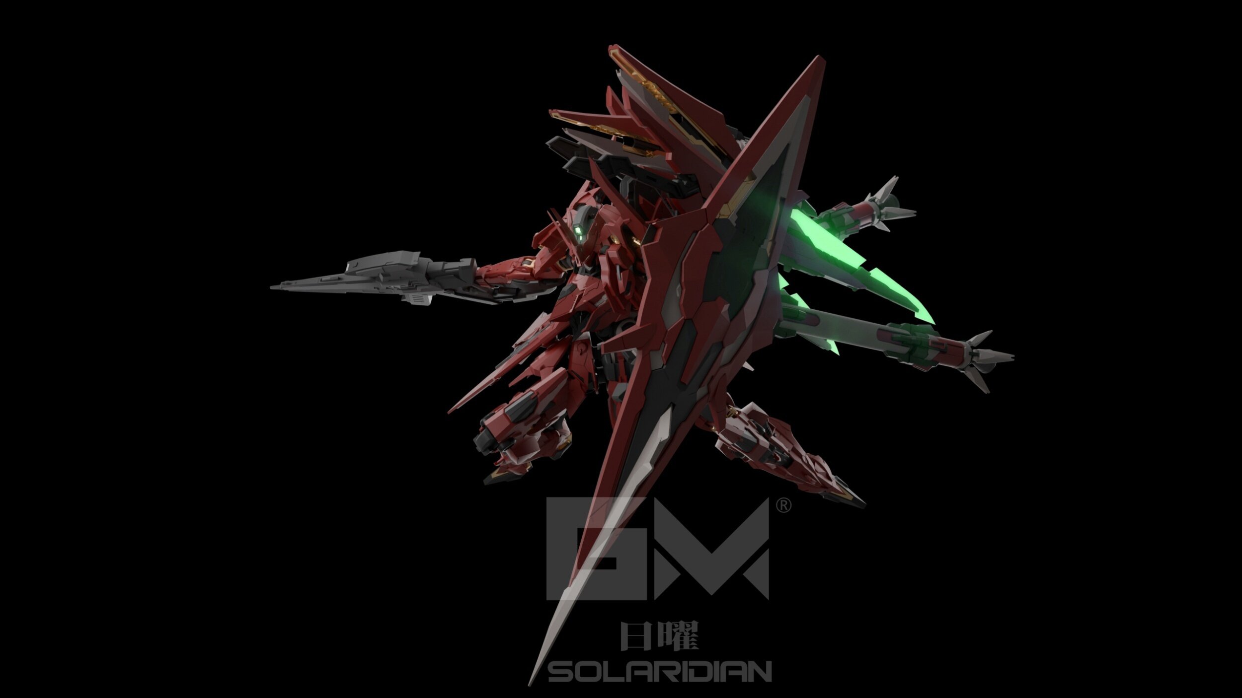 Solaridian 1/72 Scale Plastic Model Kit - Tokyo Otaku Mode (TOM)