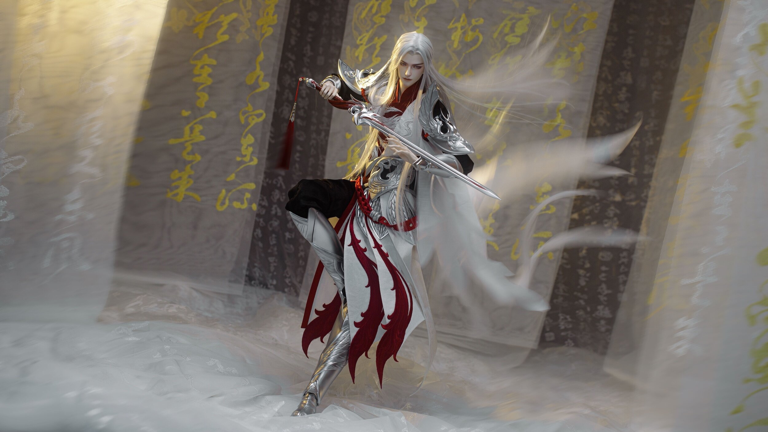 Honor of Kings Li Bai: White Phoenix Ver. 78cm Ball Jointed Doll ...
