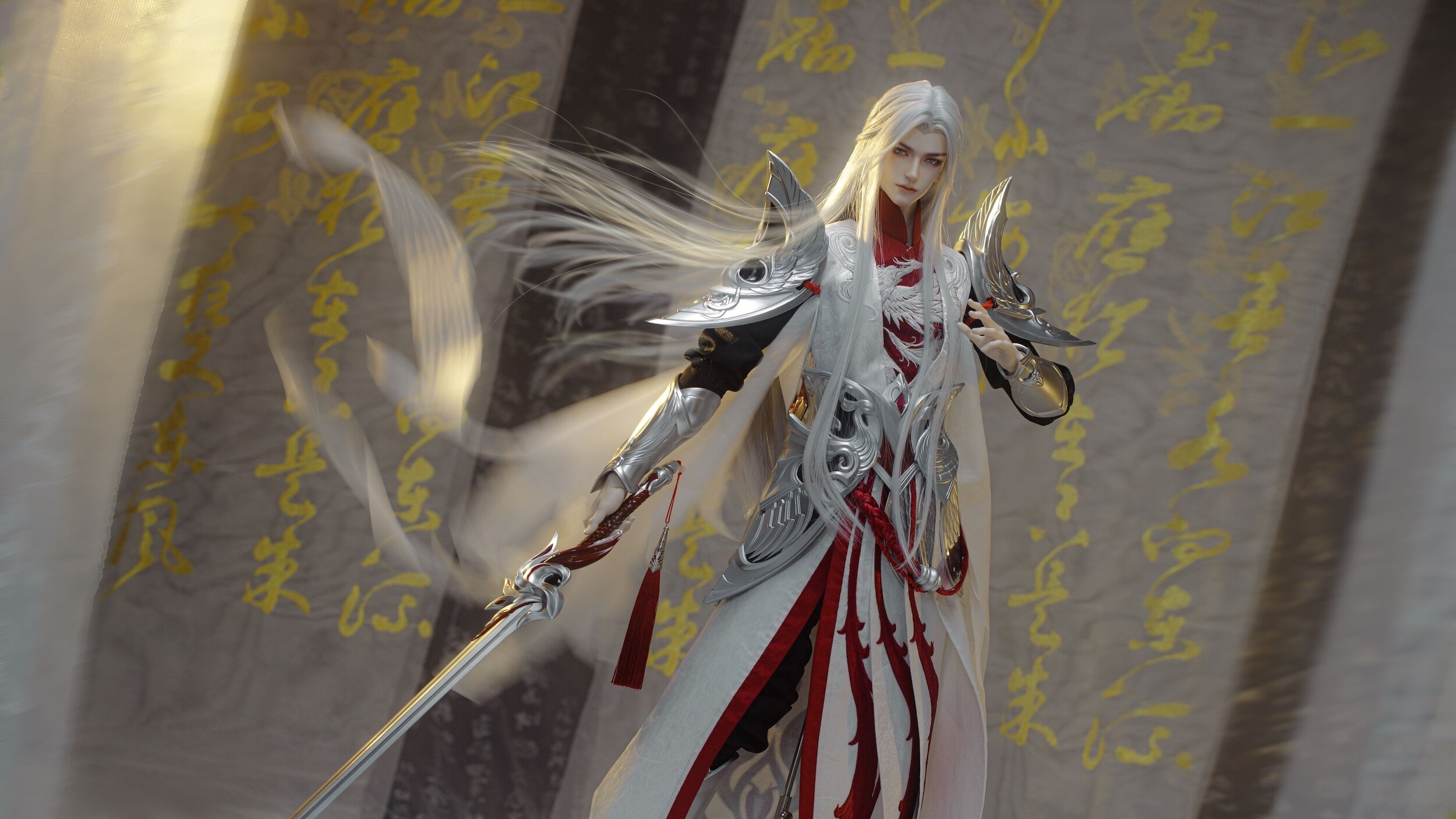 Honor of Kings Li Bai: White Phoenix Ver. 78cm Ball Jointed Doll ...