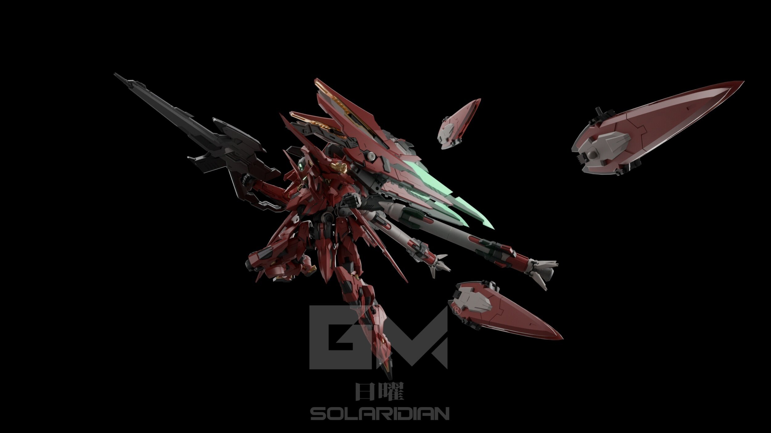 Solaridian 1/72 Scale Plastic Model Kit - Tokyo Otaku Mode (TOM)