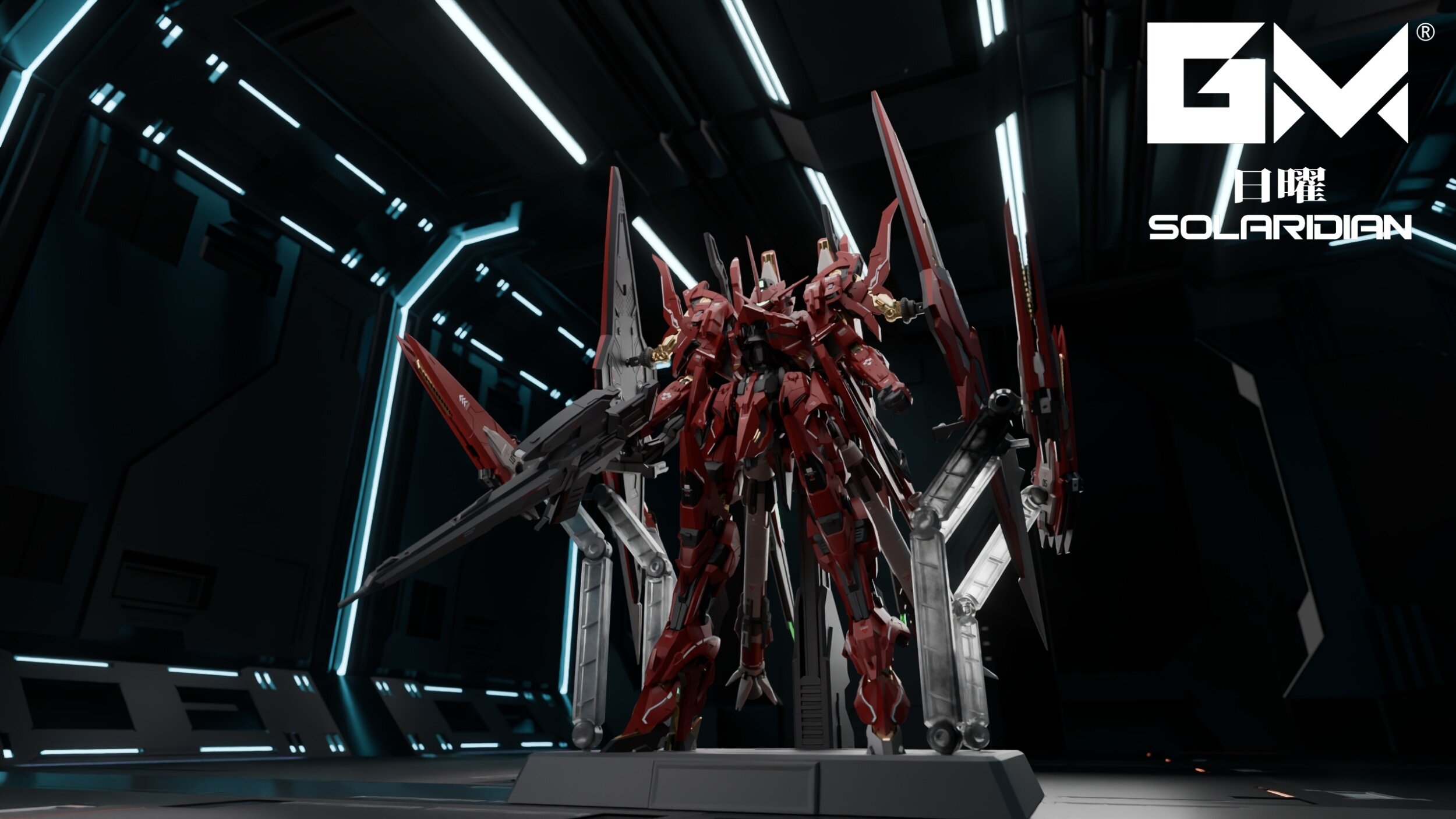 Solaridian 1/72 Scale Plastic Model Kit - Tokyo Otaku Mode (TOM)