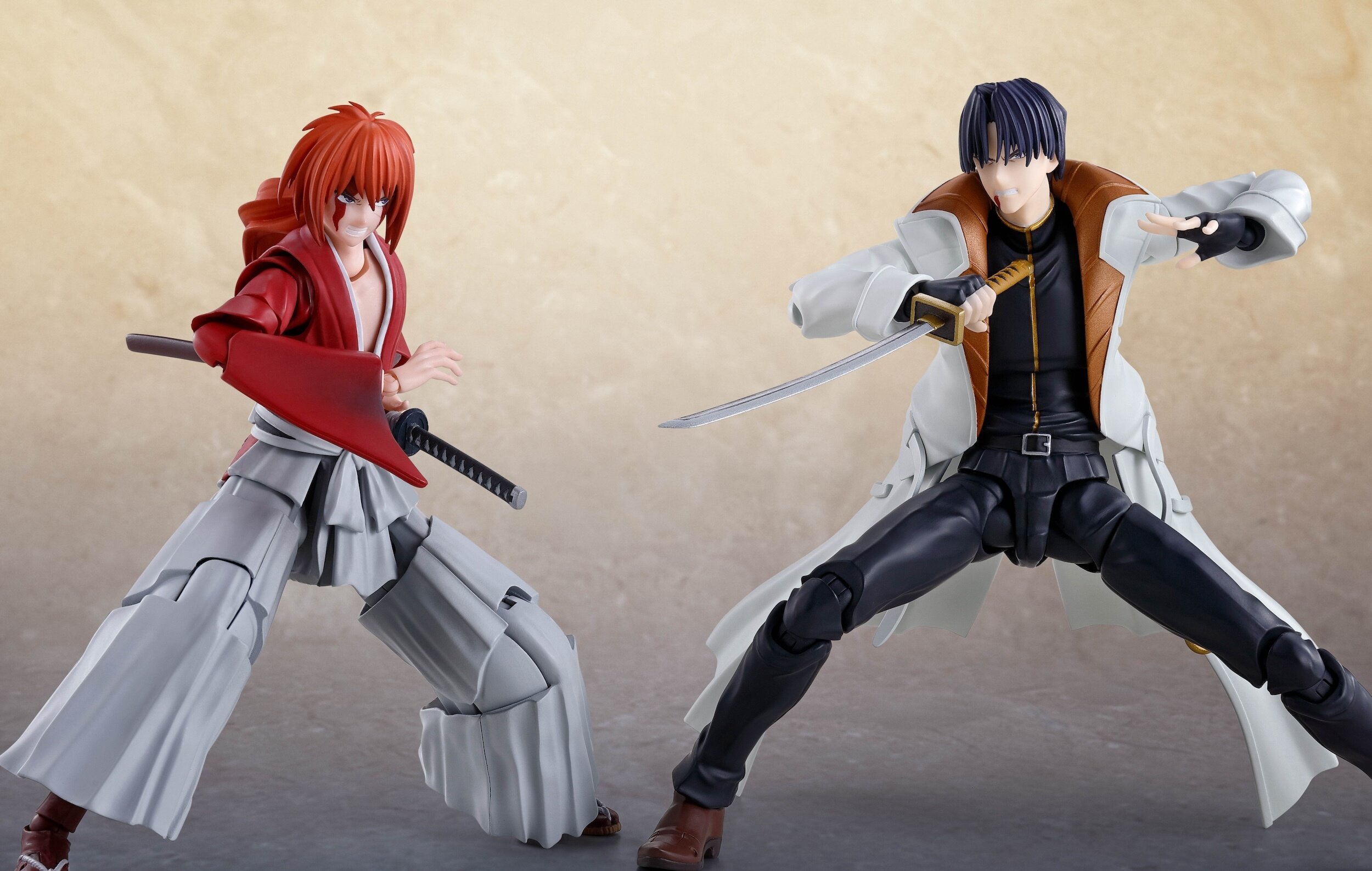 S.H.Figuarts Rurouni Kenshin: Meiji Swordsman Romantic Story Aoshi ...