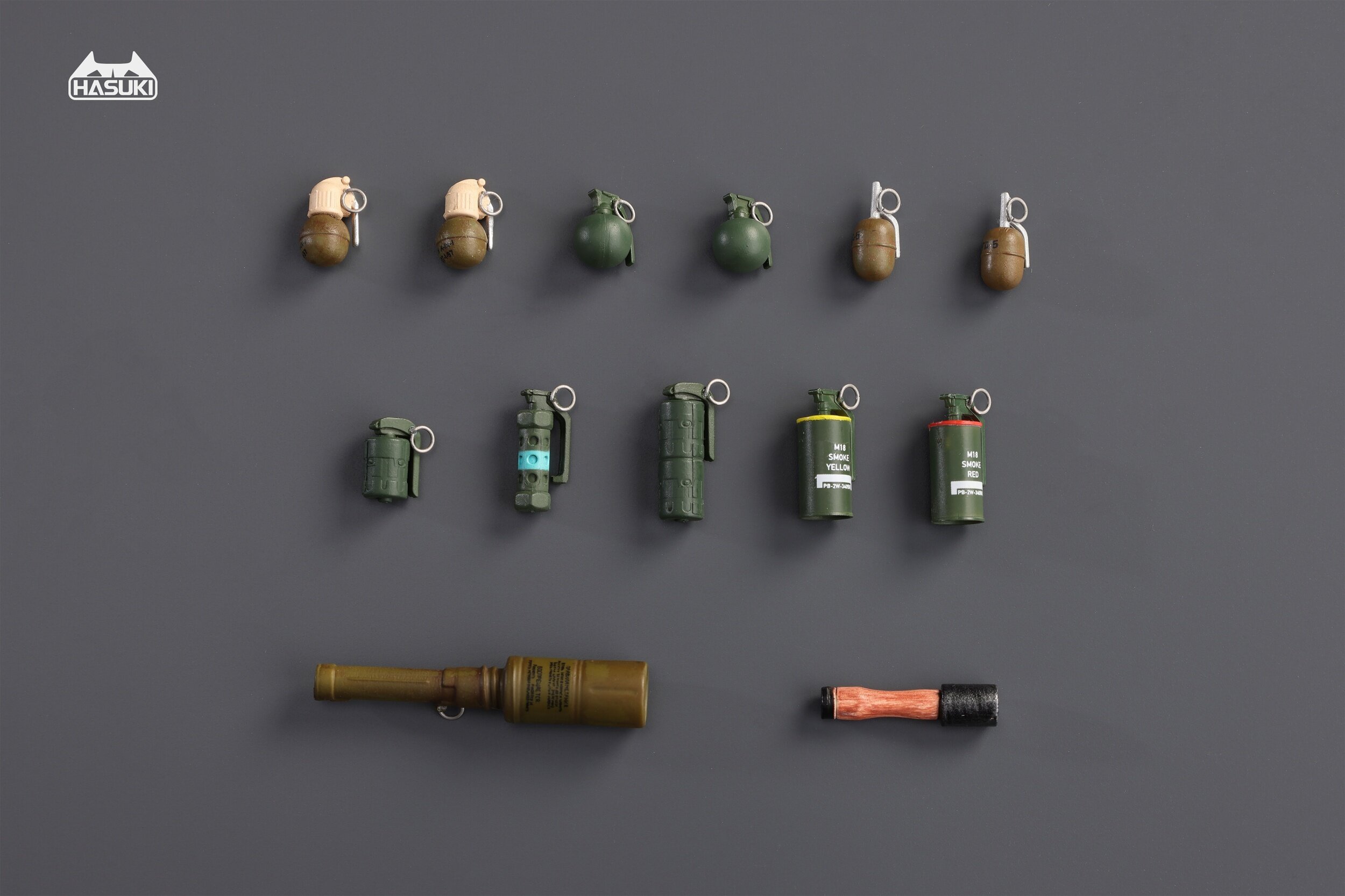 WM-06 1/12 Scale Hand Grenade Equipment Set - Tokyo Otaku Mode (TOM)