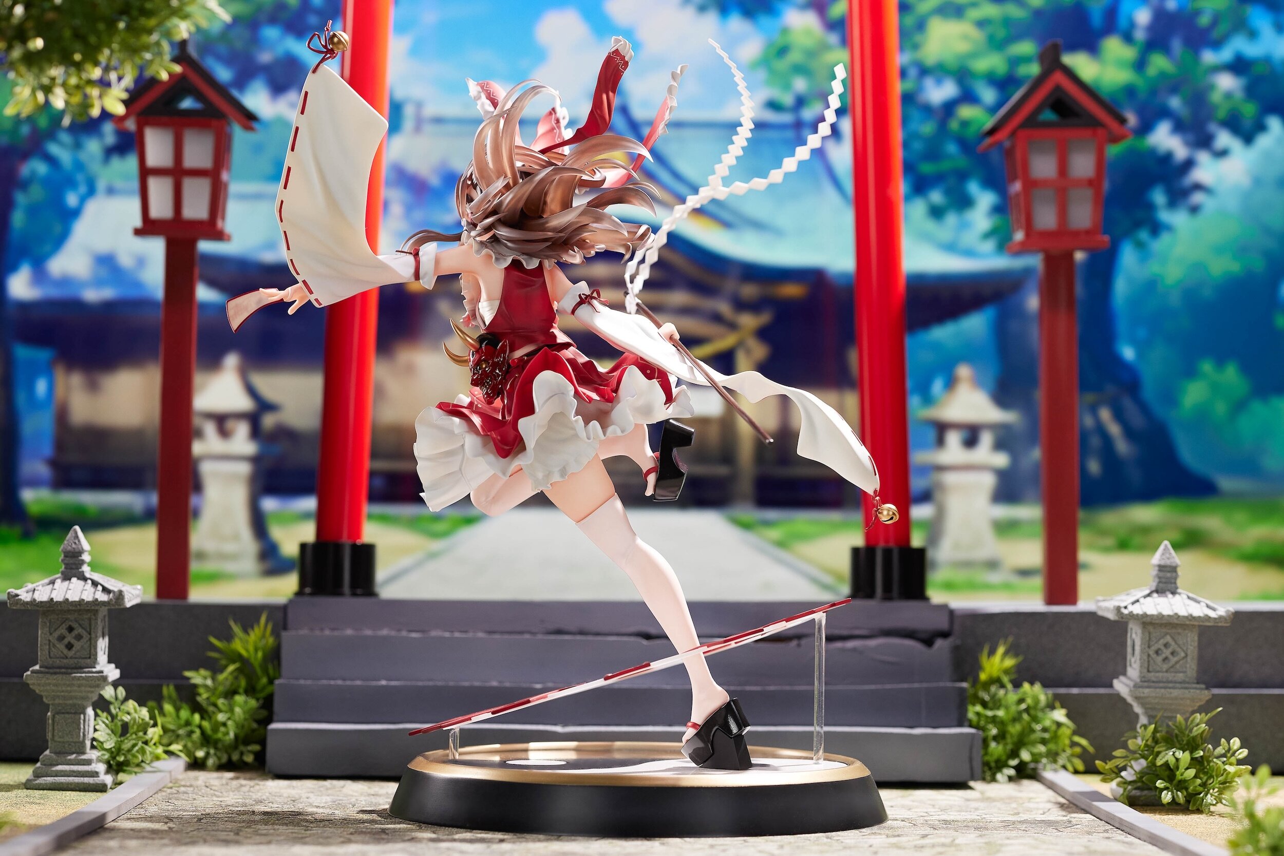 Touhou Project Eternal Shrine Maiden Reimu Hakurei 1/6 Scale Figure ...
