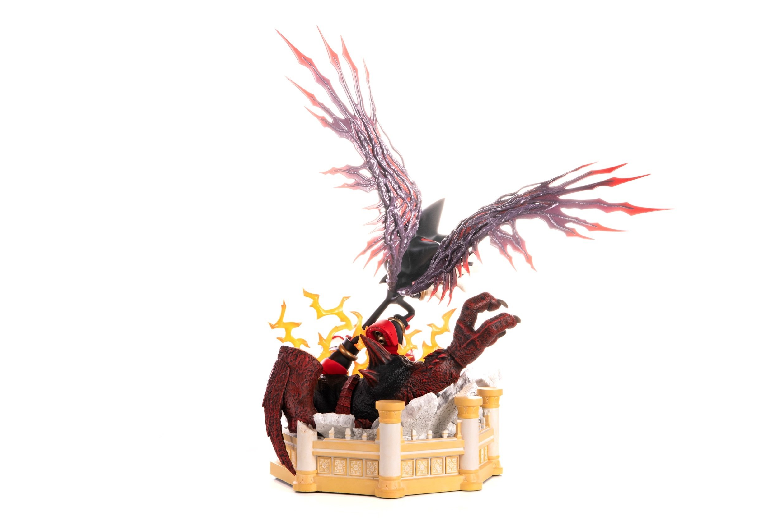 Sonic X Shadow Generations Shadow Evolved Statue: First 4 Figures ...