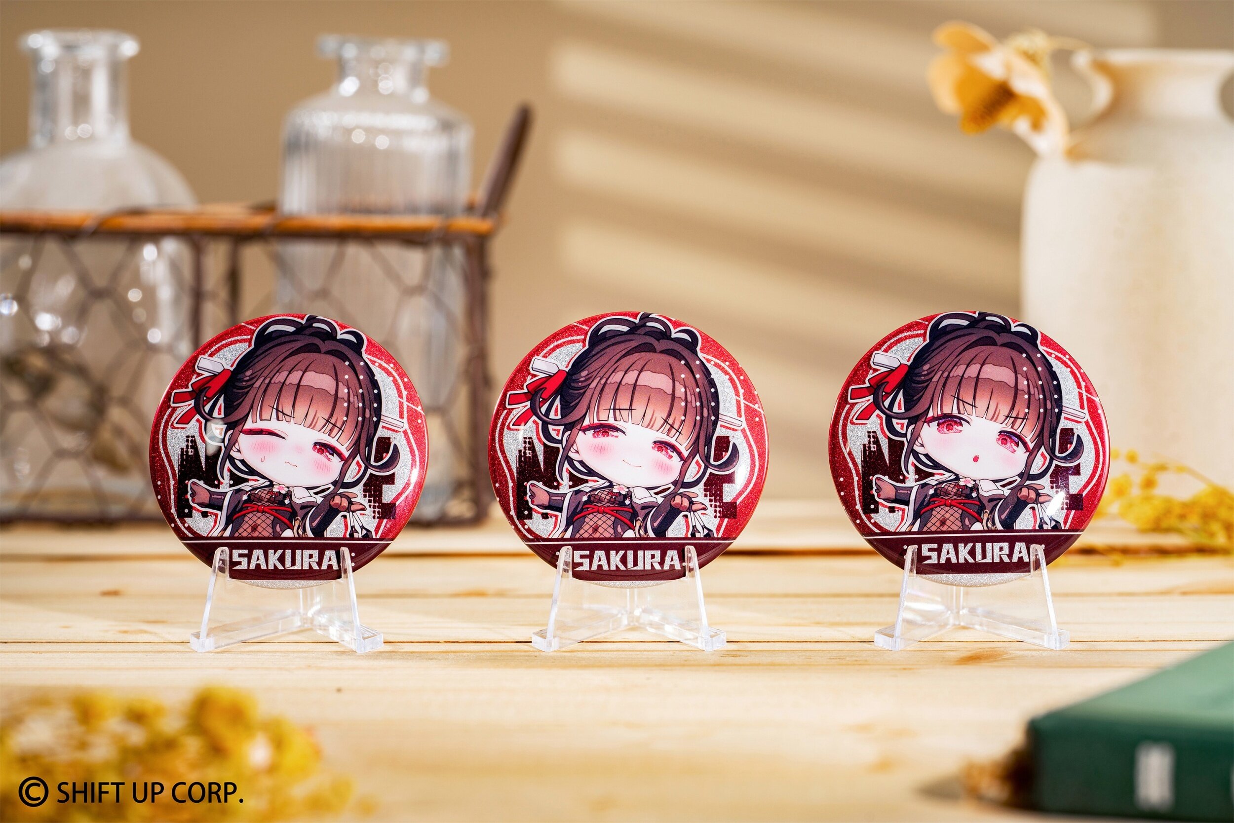 Goddess of Victory: Nikke Chibi Character Trading Button Badge Box Set ...