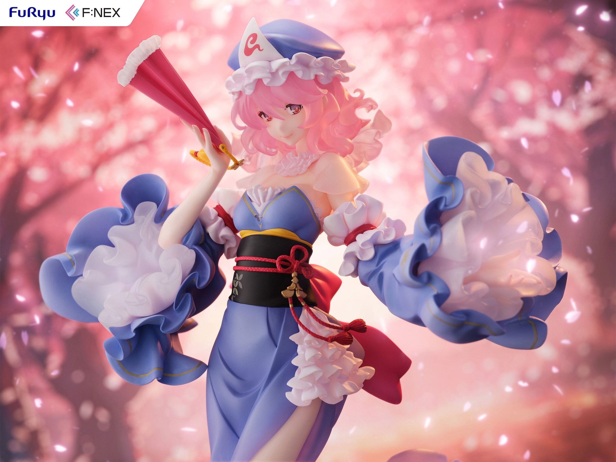ideolo Illustration Touhou Project Yuyuko Saigyouji 1/6 Scale Figure w ...