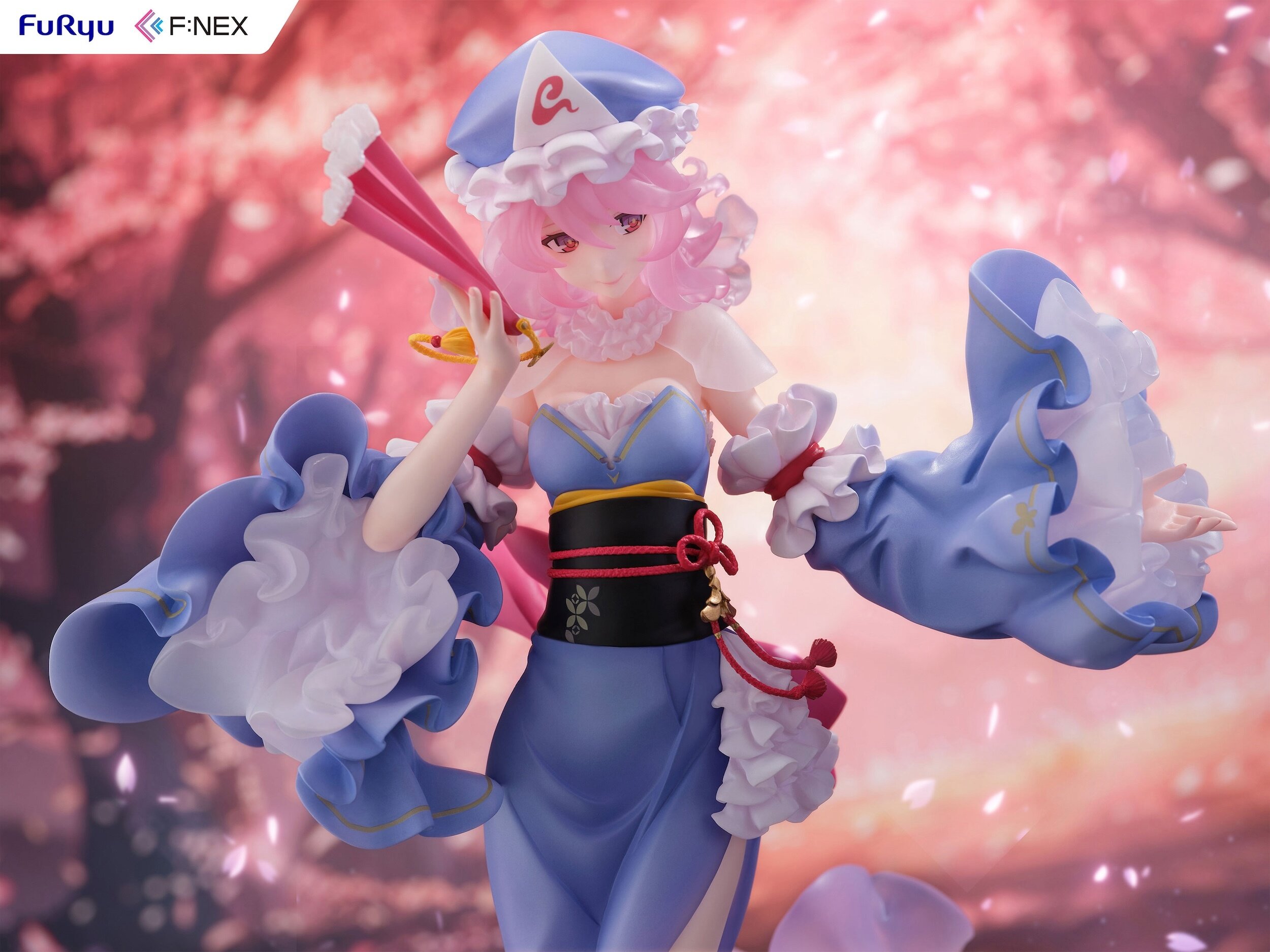 ideolo Illustration Touhou Project Yuyuko Saigyouji 1/6 Scale Figure w ...