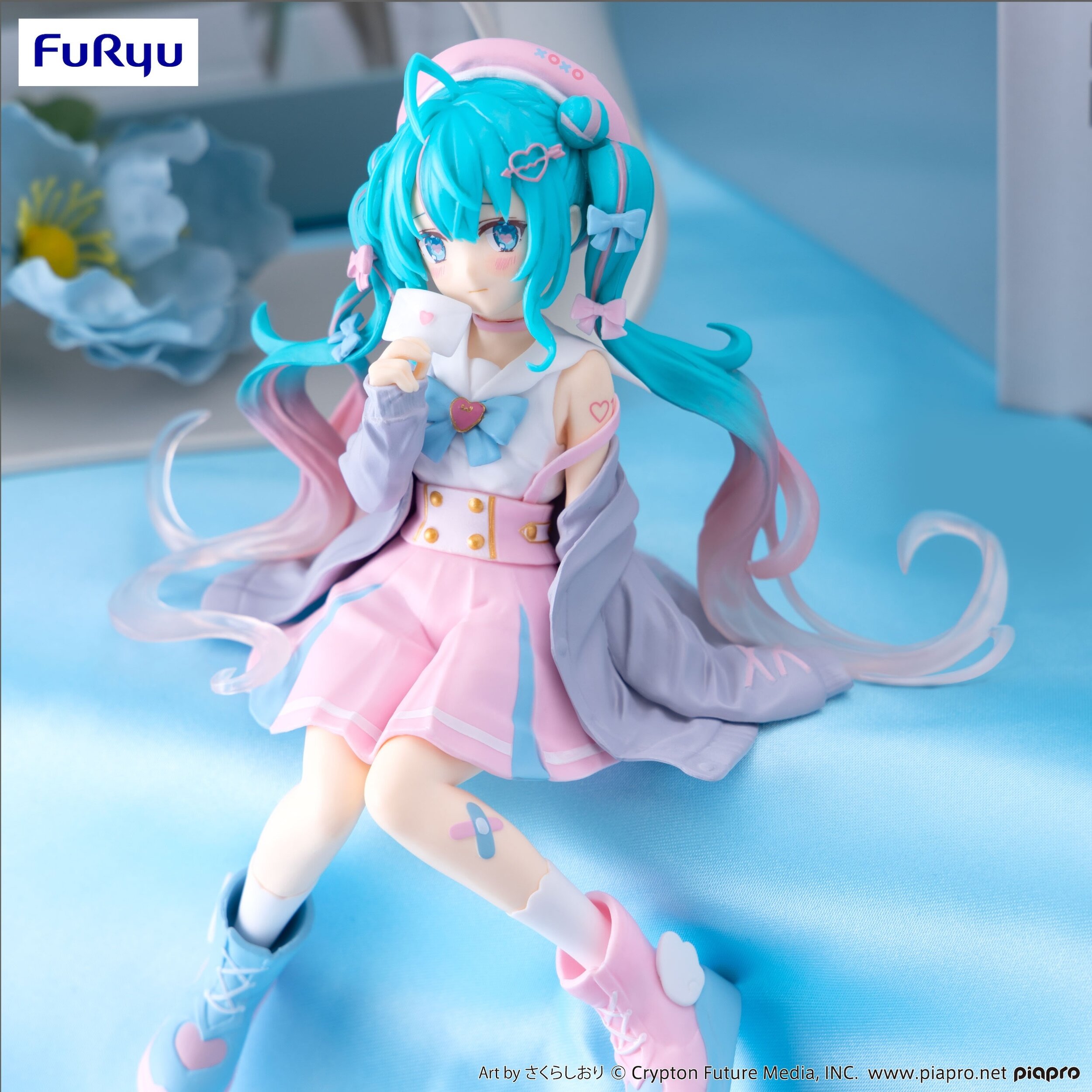 Hatsune Miku: Love Sailor Grey Color Ver. Noodle Stopper Figure - Tokyo Otaku Mode (TOM)