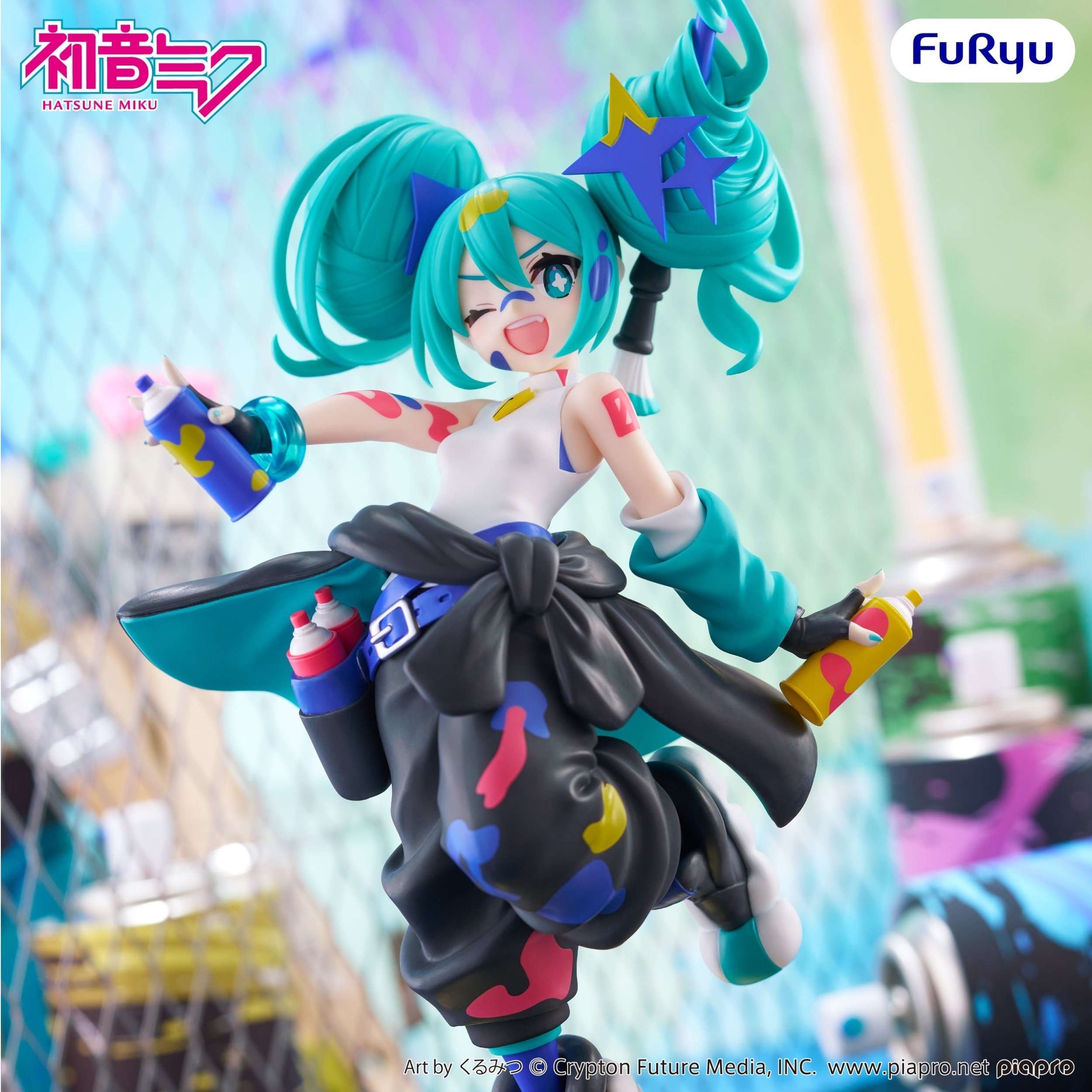 Muchute Figure Hatsune Miku: Paint Girl Another Color Ver. - Tokyo ...
