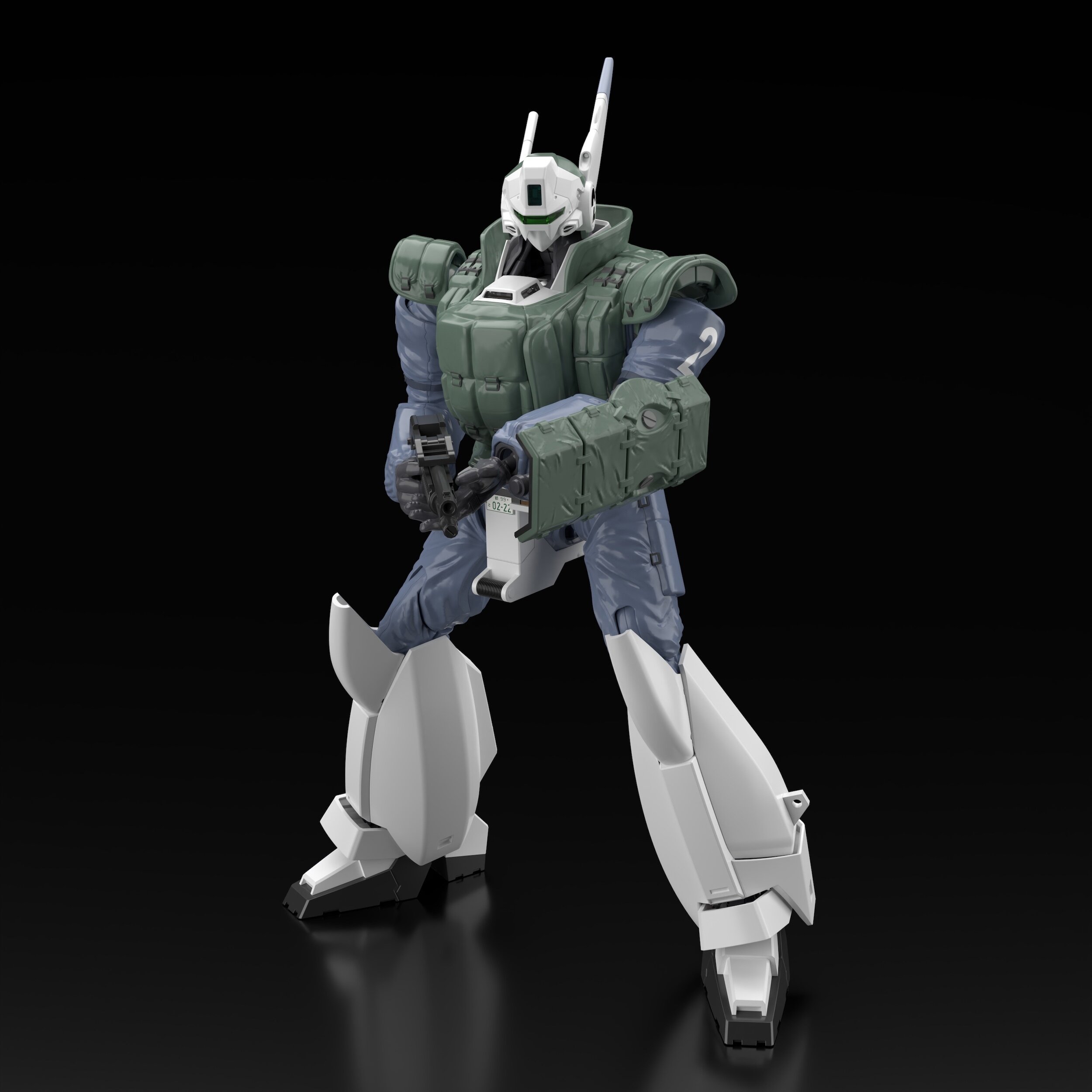 ACKS MP-04 Mobile Police Patlabor AV-98 Ingram Reactive Armour 1/43 ...