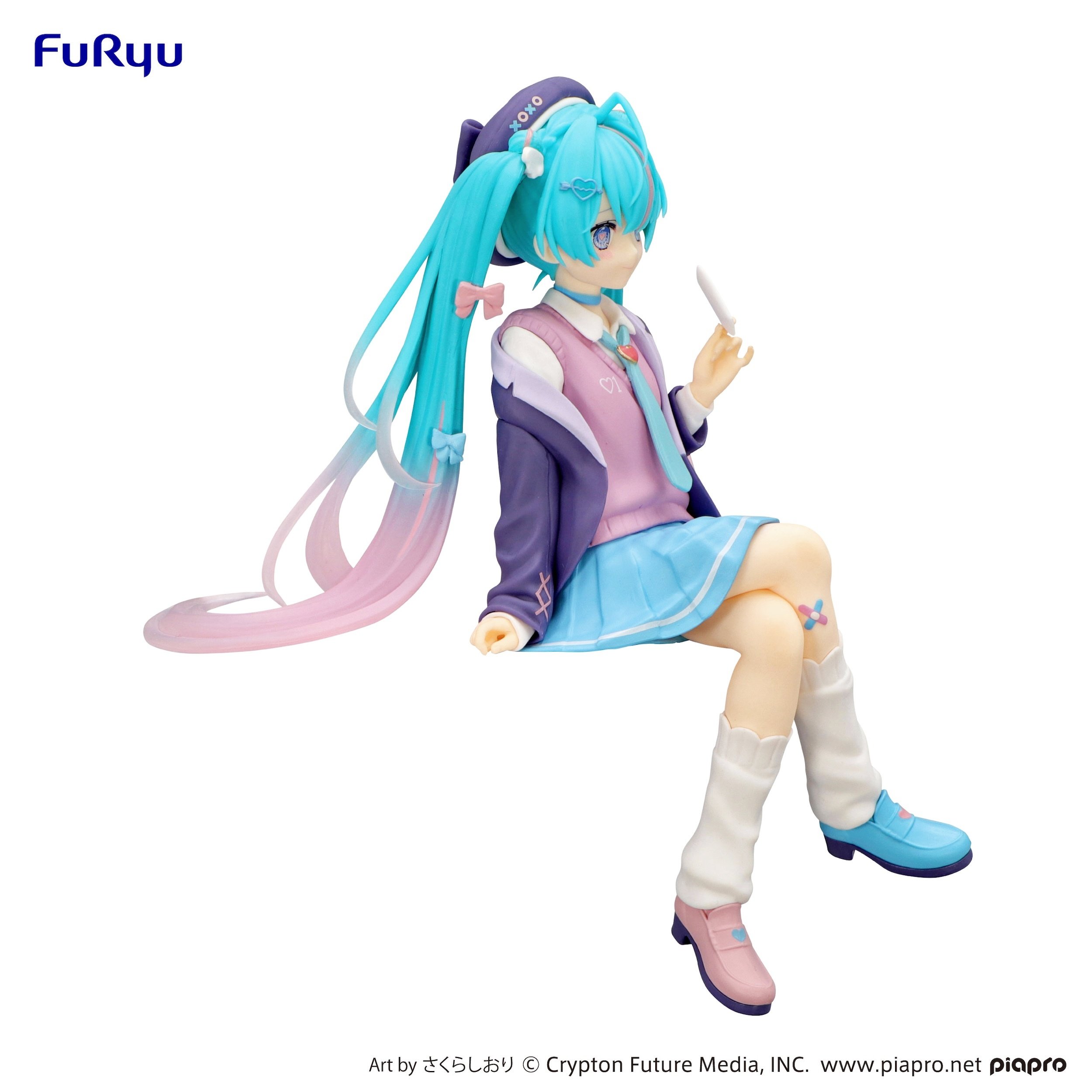 Hatsune Miku: Love Blazer Navy Color Ver. Noodle Stopper Figure - Tokyo ...
