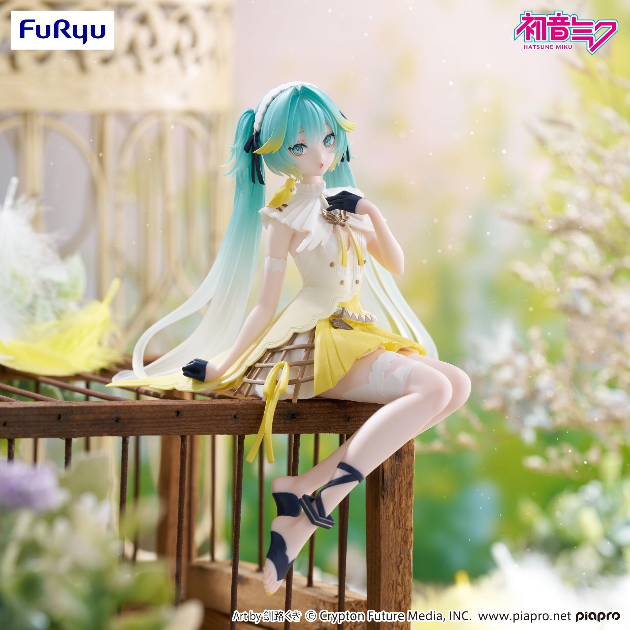 Hatsune Miku: Canary Bird Ver. Noodle Stopper Figure - Tokyo Otaku Mode ...