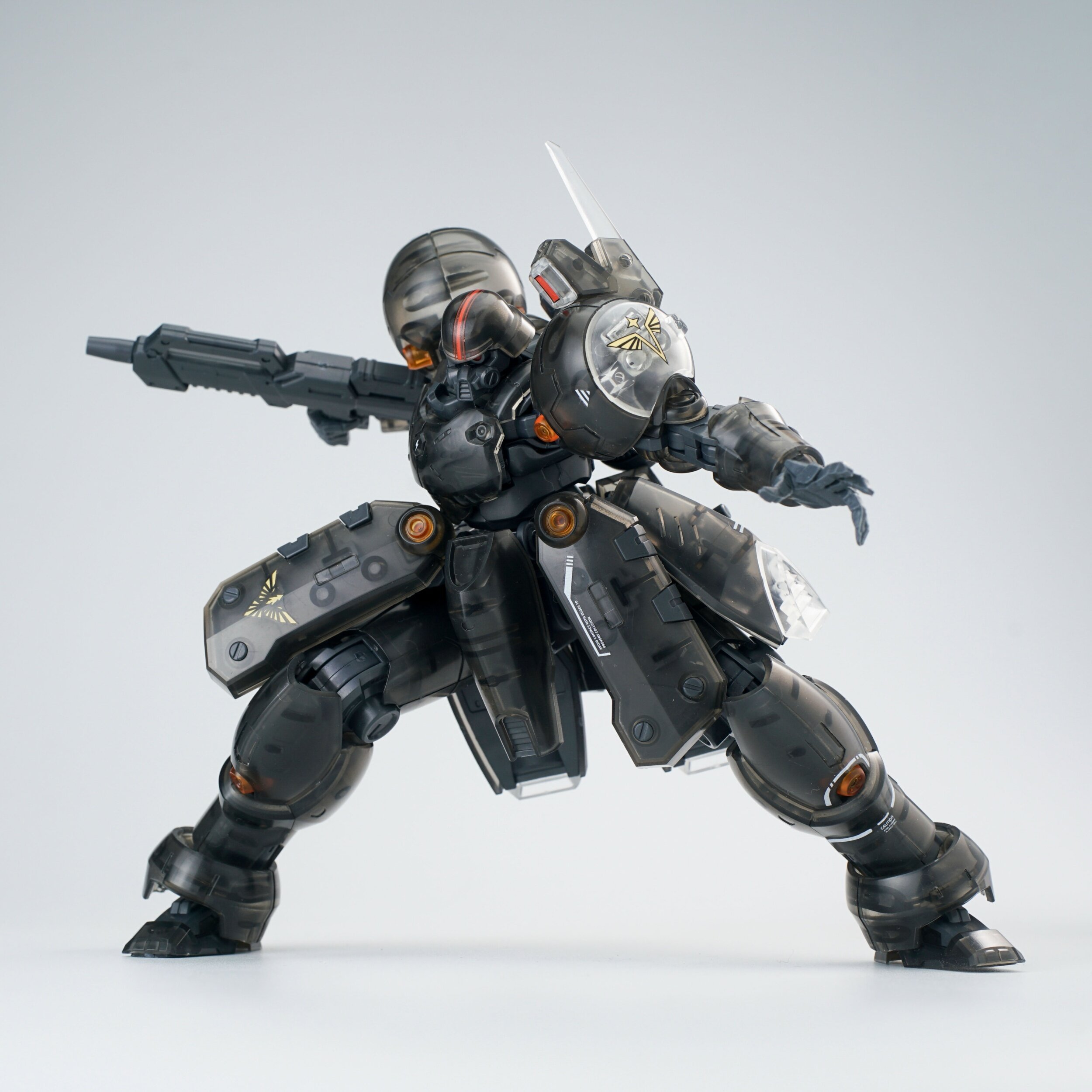 Ultra Action Trooper Series ZA-11PS Zi-kron (Transparent Black) 1/144 ...