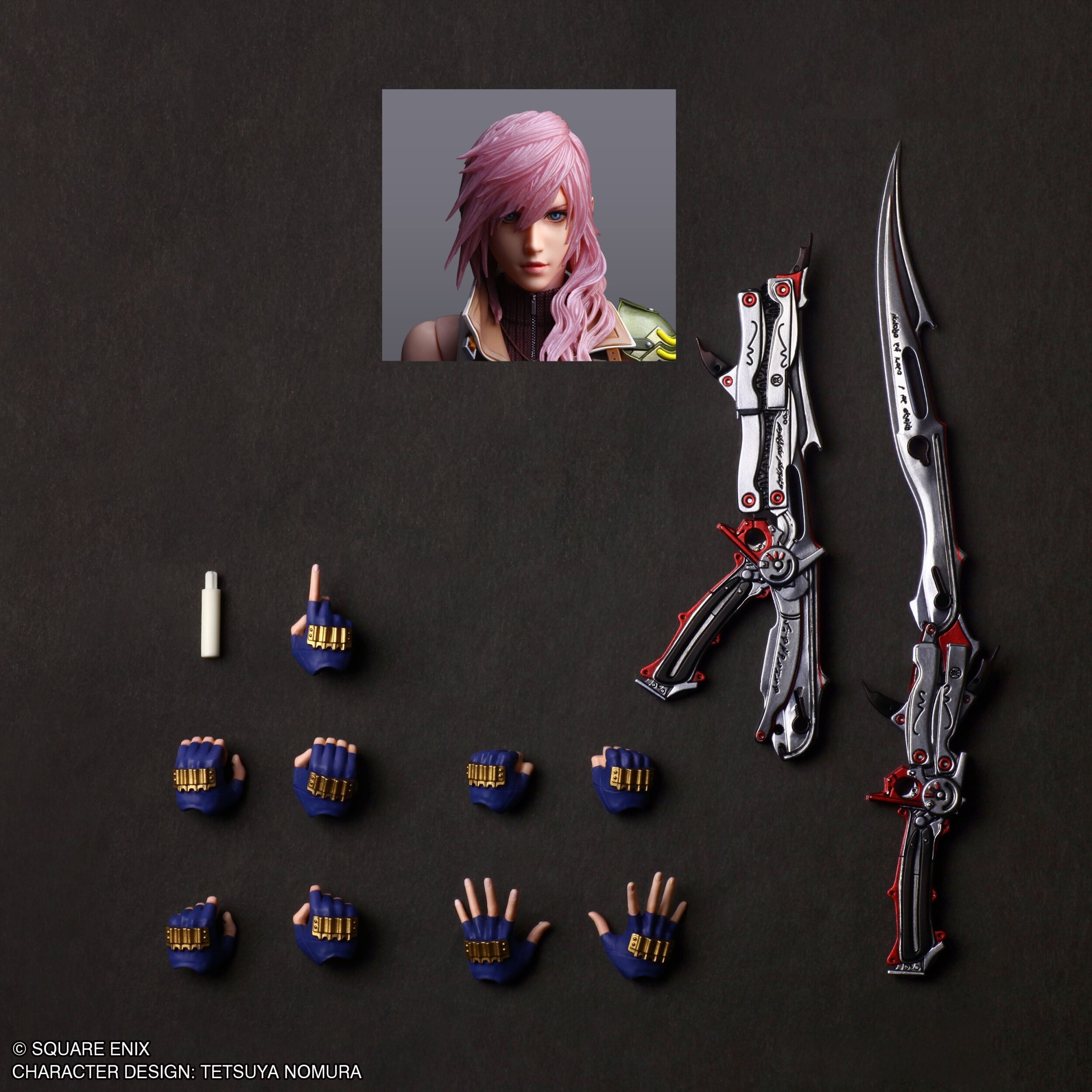 Play Arts Shin Final Fantasy XIII Lightning: SQUARE ENIX 15% OFF ...