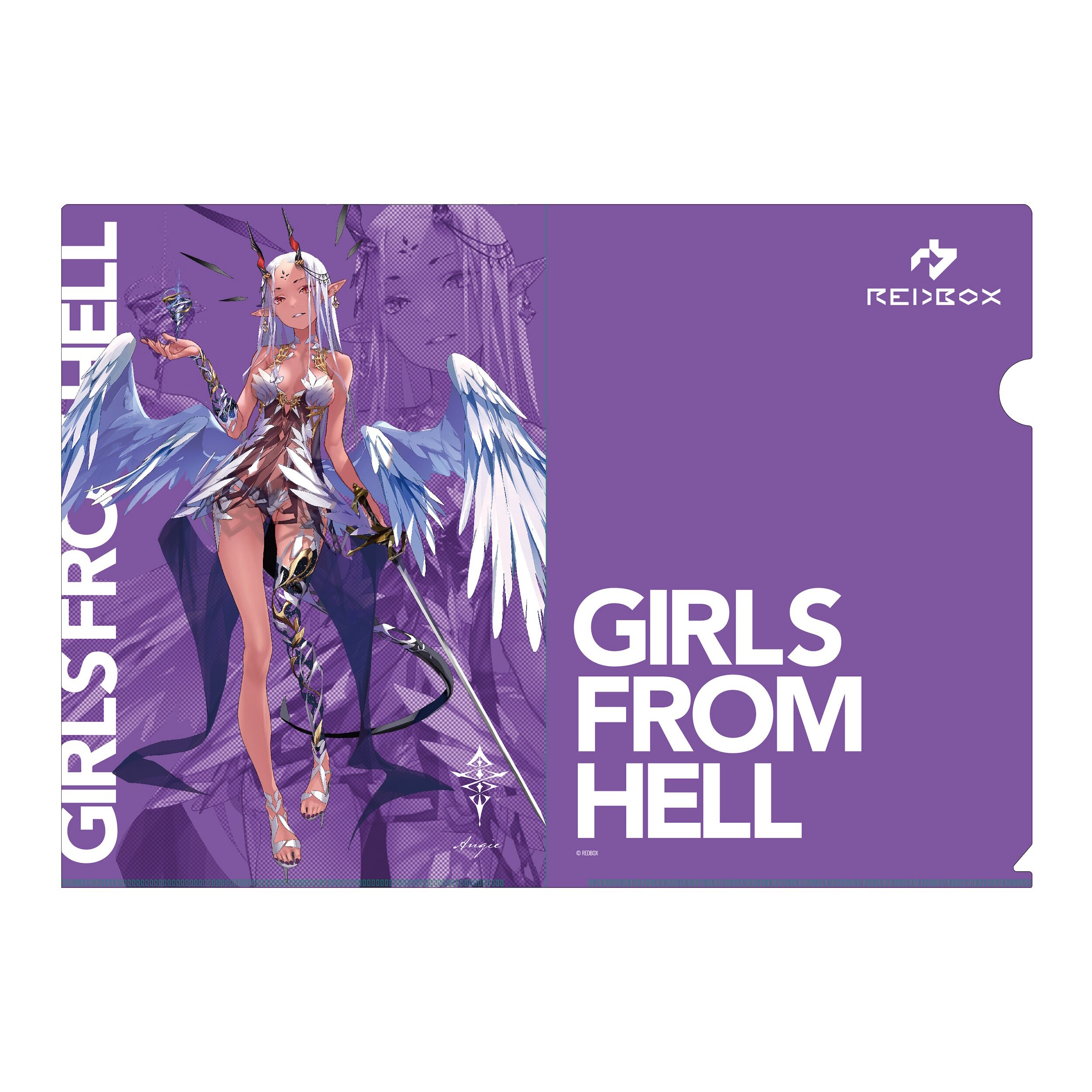 Girls from Hell A4 Clear File Set B - Tokyo Otaku Mode (TOM)