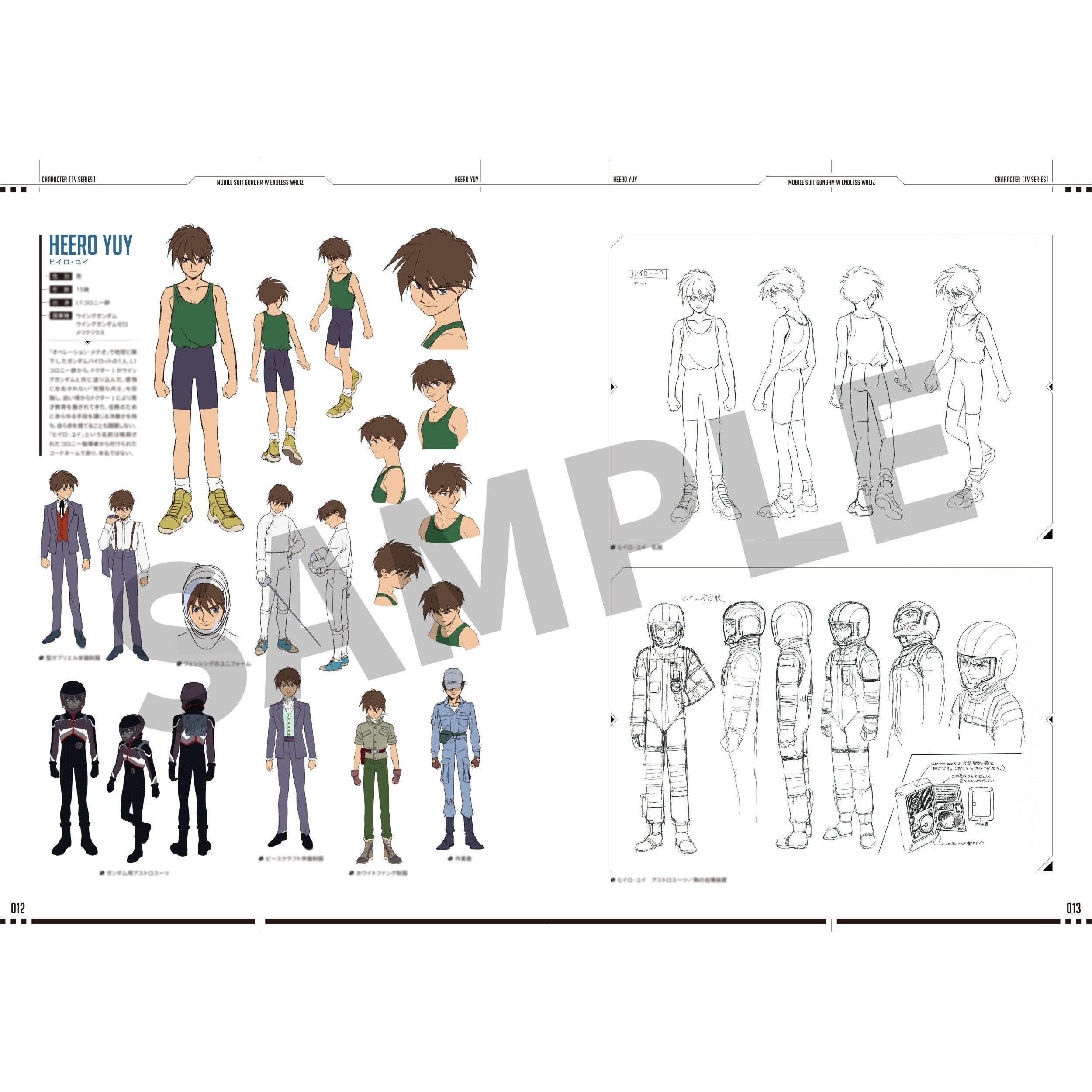 Mobile Suit Gundam W & Endless Waltz 30th Anniversary Official Book Operation 30th 15% OFF ...