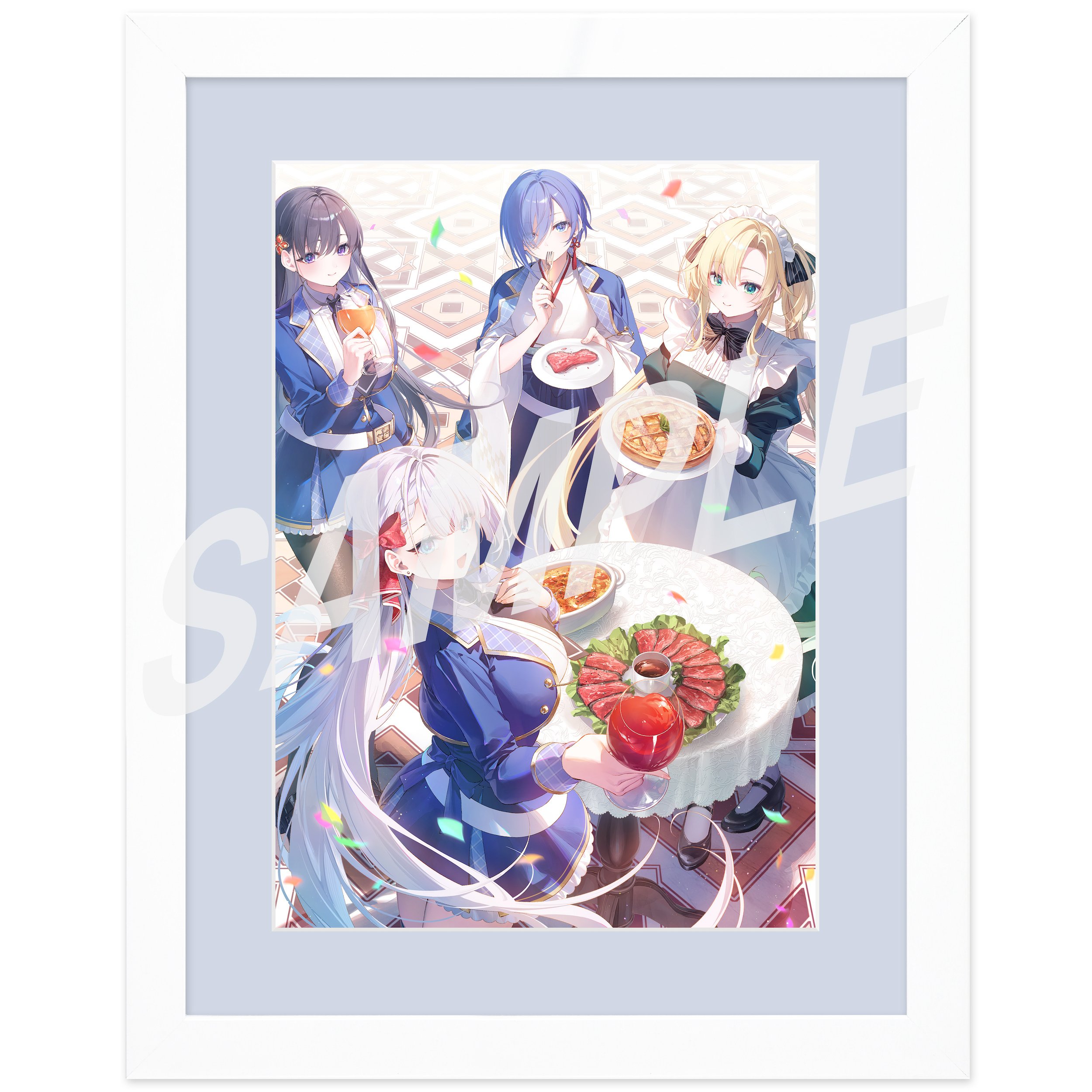 The Demon Sword Master of Excalibur Academy Completion Commemoration A4 ...