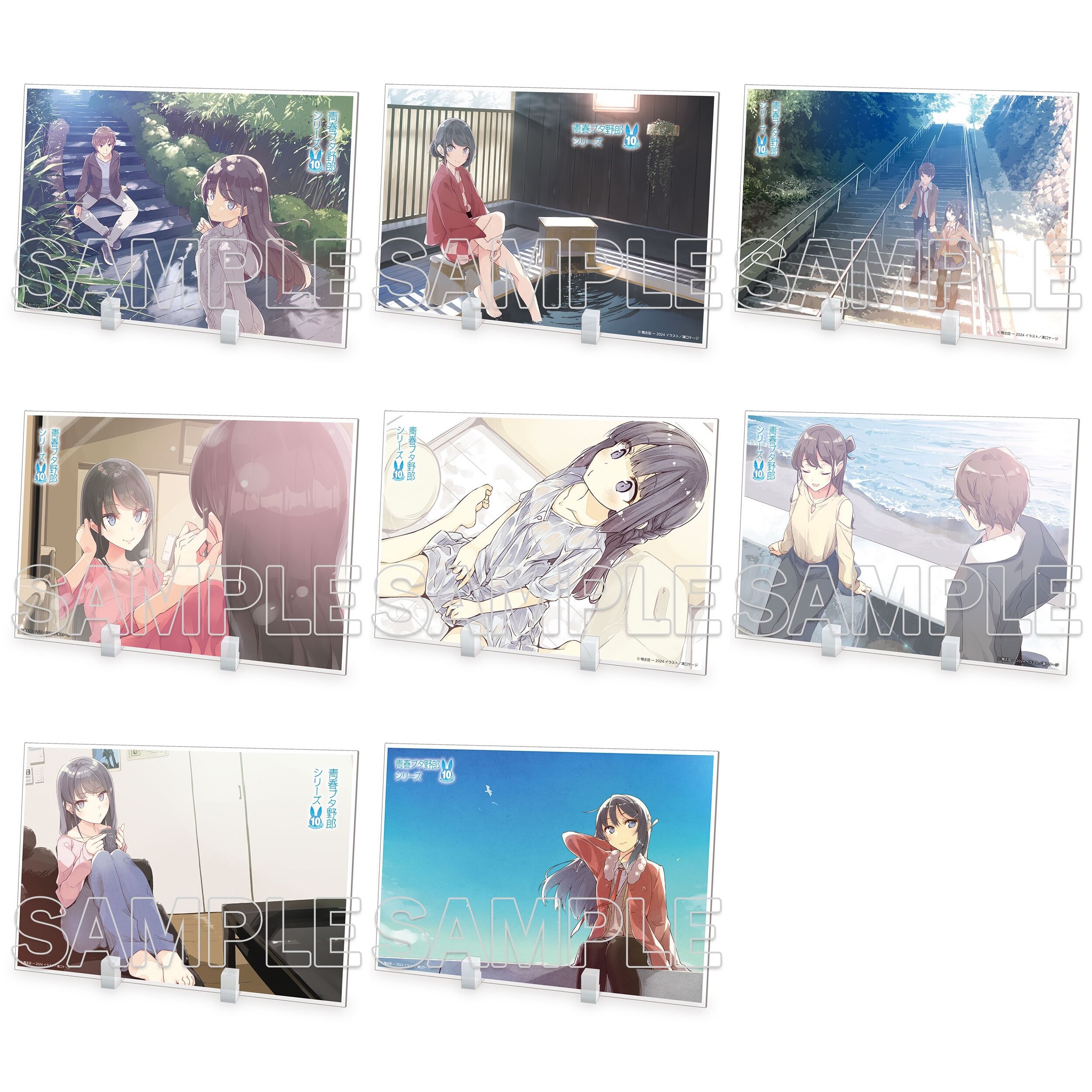 Dengeki Bunko Rascal Does Not Dream Series 10th Anniversary Big Acrylic ...