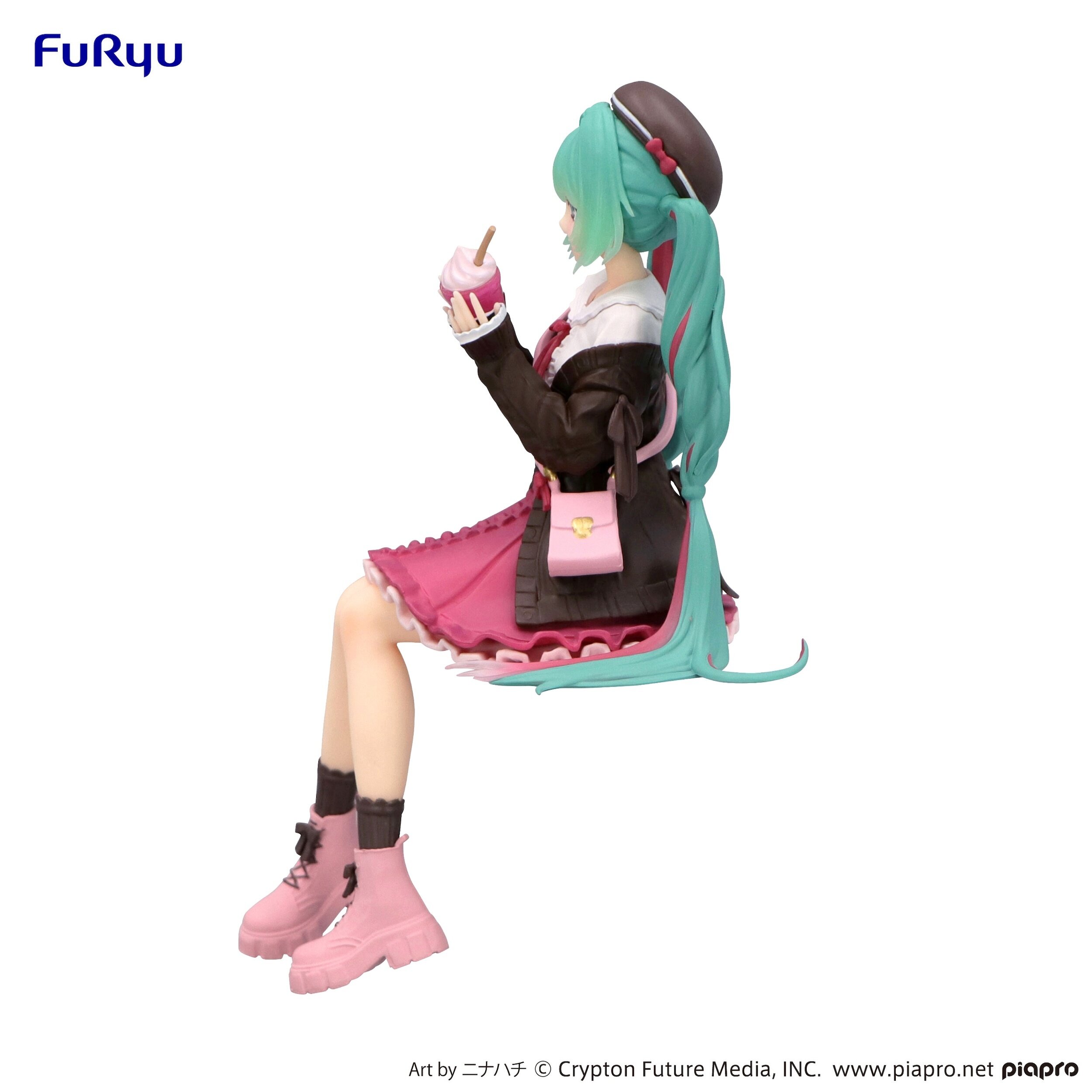 Hatsune Miku: Autumn Date Pink Color Ver. Noodle Stopper Figure: Furyu ...