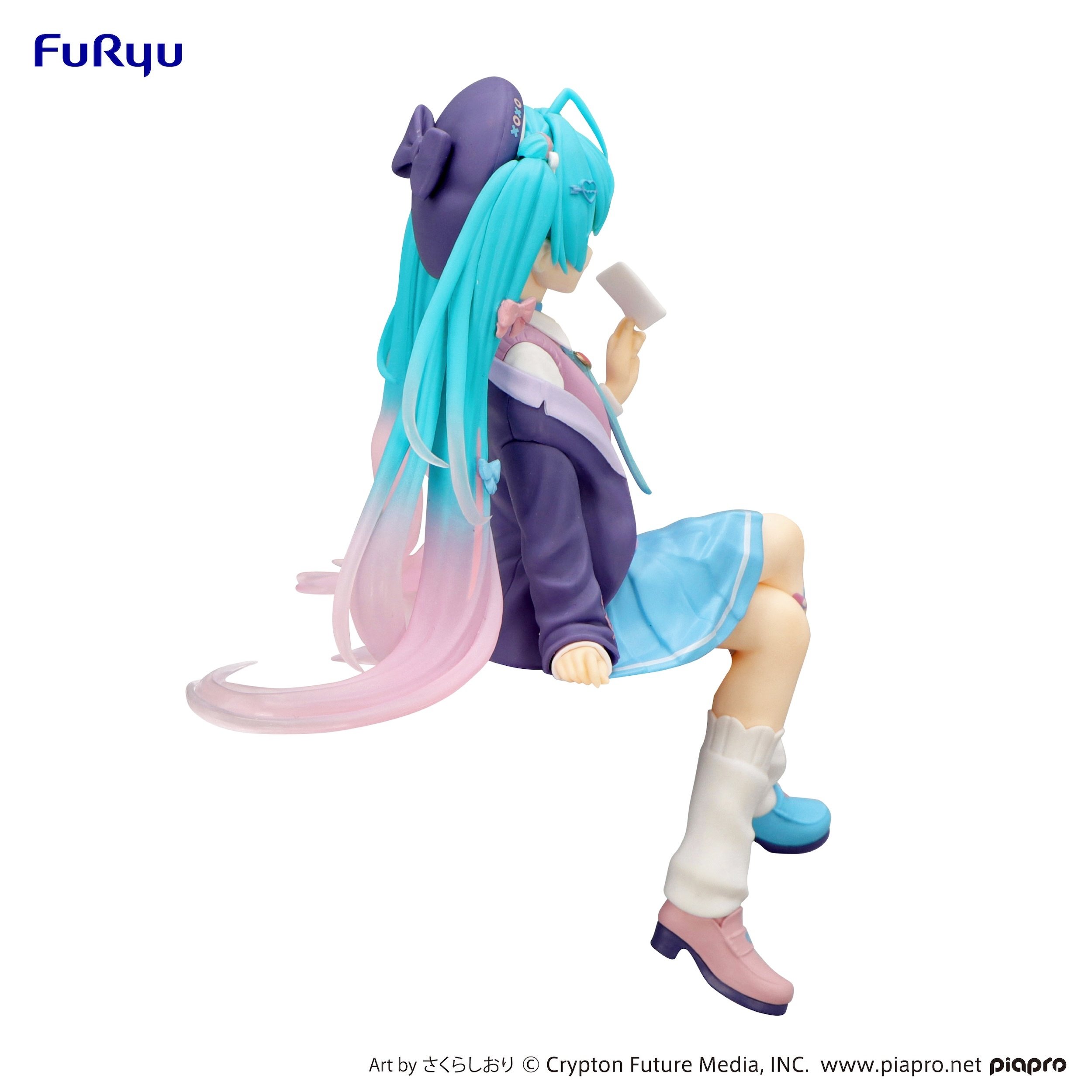 Hatsune Miku: Love Blazer Navy Color Ver. Noodle Stopper Figure - Tokyo ...