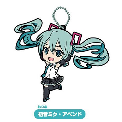 Nendoroid Plus: Hatsune Miku Collectible Rubber Keychains - Tokyo Otaku ...