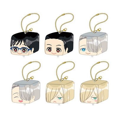Yuri!!! on Ice Face Plushie Keychains - Tokyo Otaku Mode (TOM)