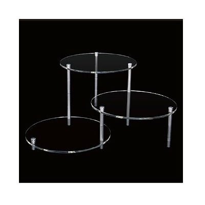 Round Acrylic Three-Tier Model Base Display Platform - Tokyo Otaku Mode ...