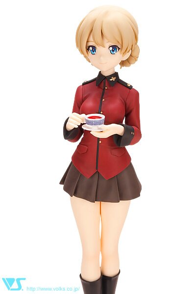 CharaGumin Girls und Panzer Darjeeling Garage Kit: VOLKS CharaGumin Girls und Panzer Darjeeling Garage Kit: VOLKS