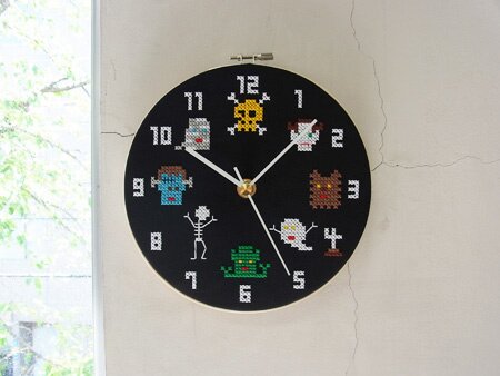 Embroidered Wall Clocks - Tokyo Otaku Mode (TOM)