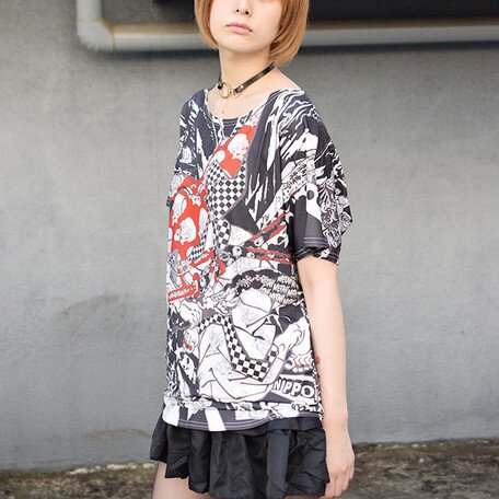 ACDC RAG Punk Samurai T-Shirt: ACDC RAG - Tokyo Otaku Mode (TOM)